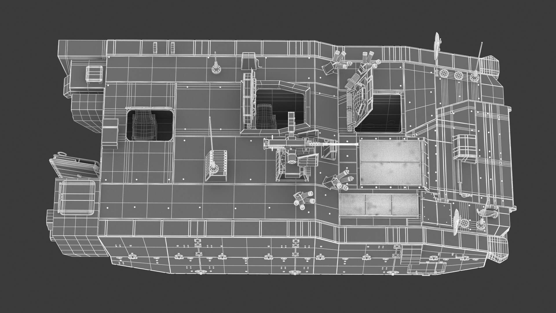 Ares Armored Vehicle - 3D Model by frezzy