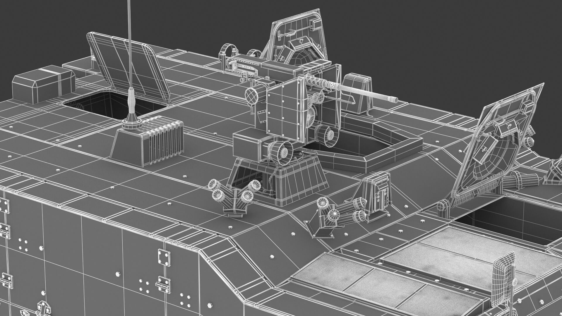 Ares Armored Vehicle - 3D Model by frezzy