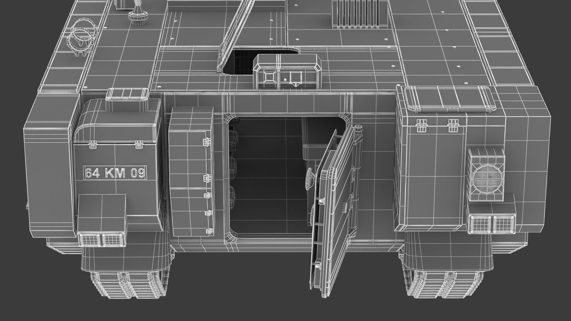 Ares Armored Vehicle - 3D Model by frezzy