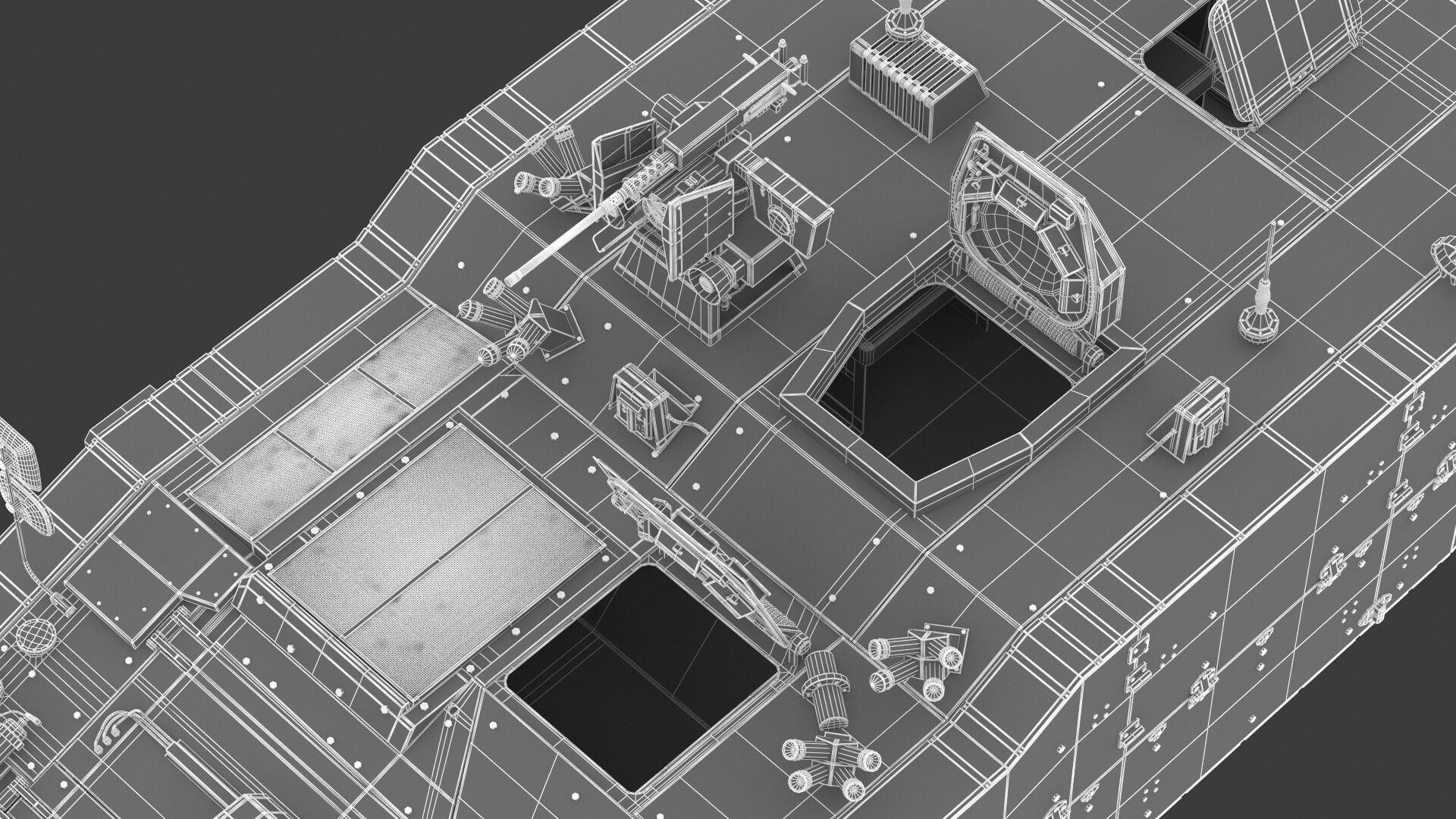 Ares Armored Vehicle - 3D Model by frezzy