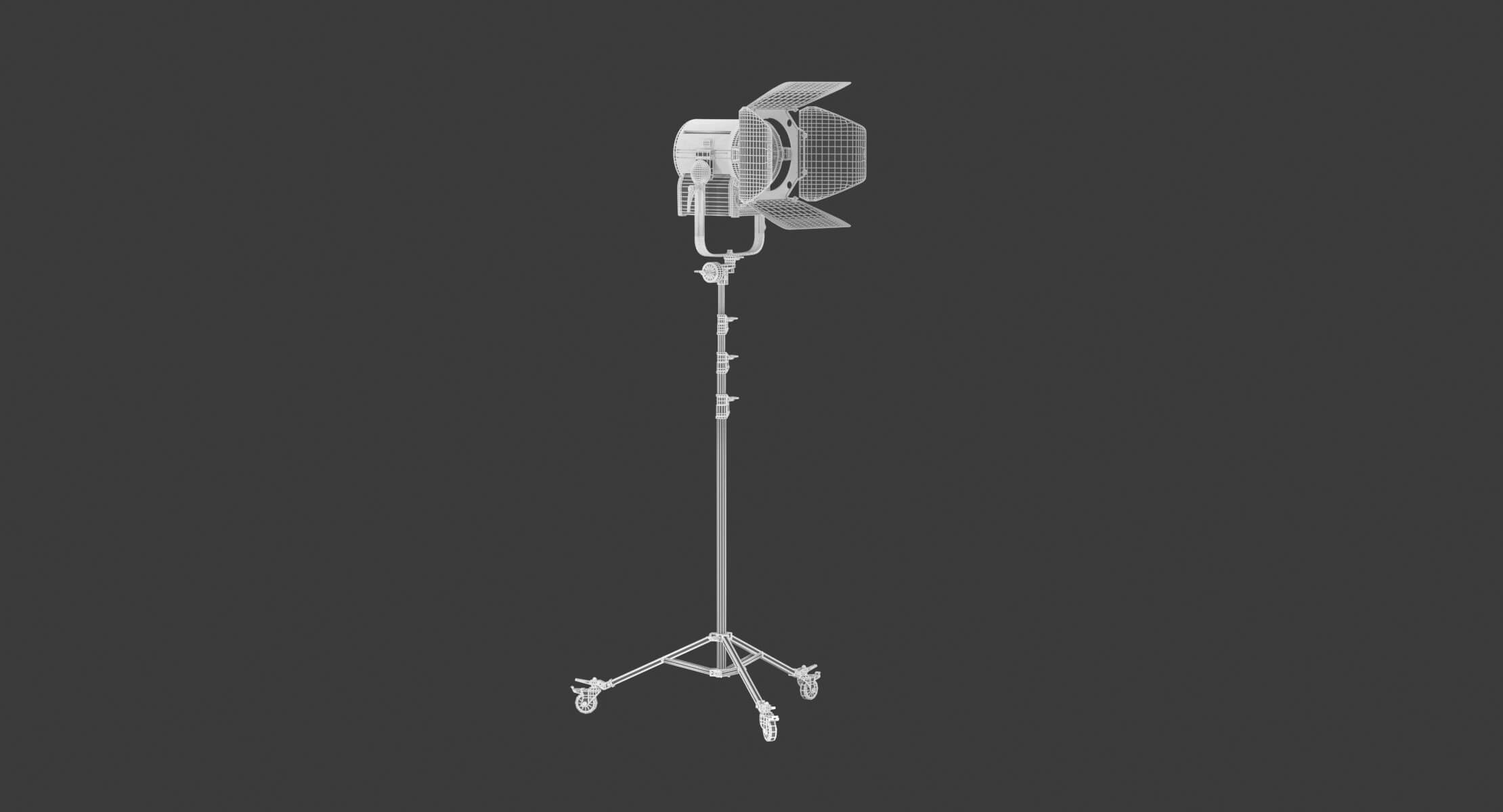 Arri Tungsten True Blue T2 - 3D Model by frezzy