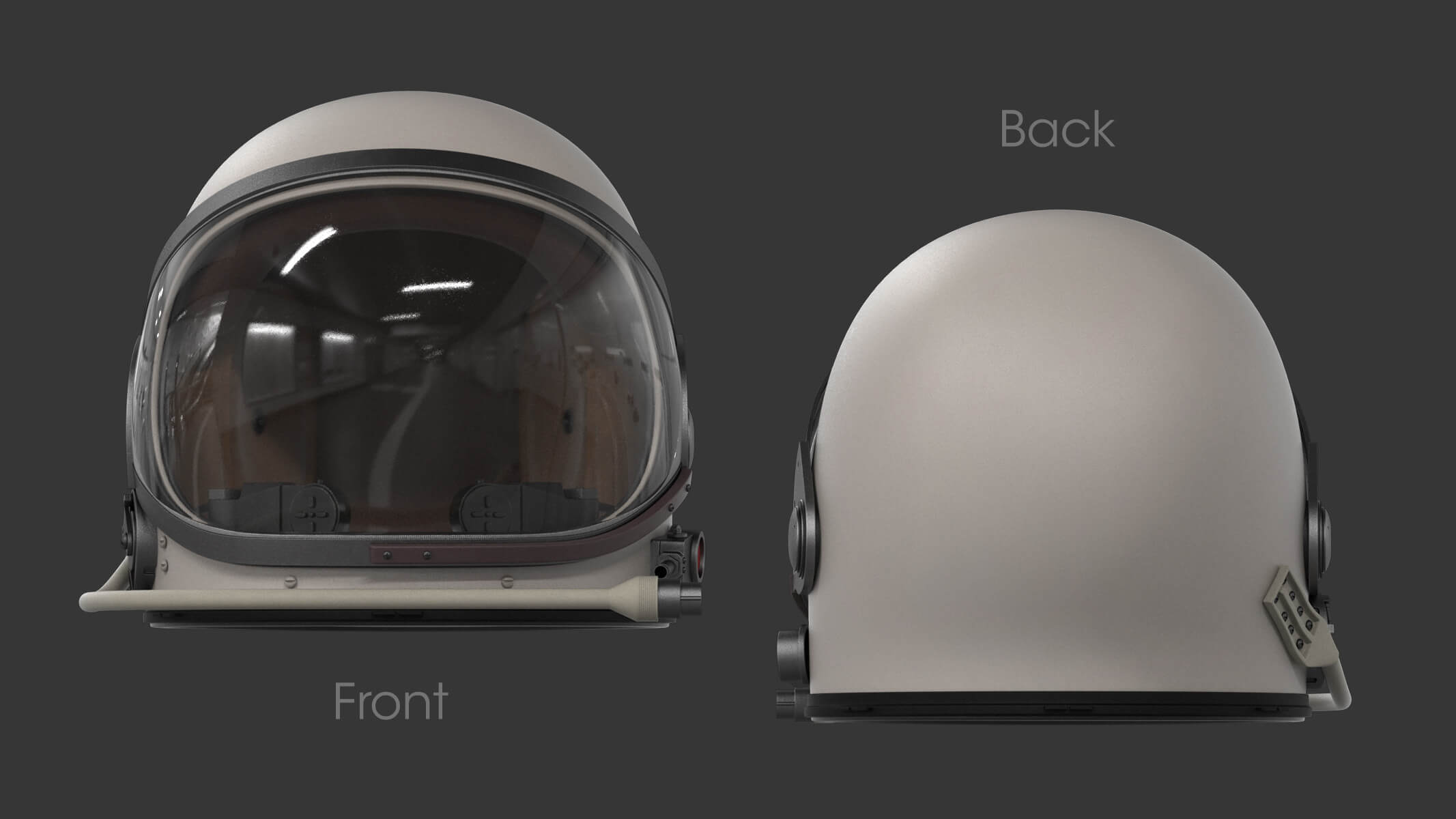 Astronaut Helmet - 3D Model by frezzy