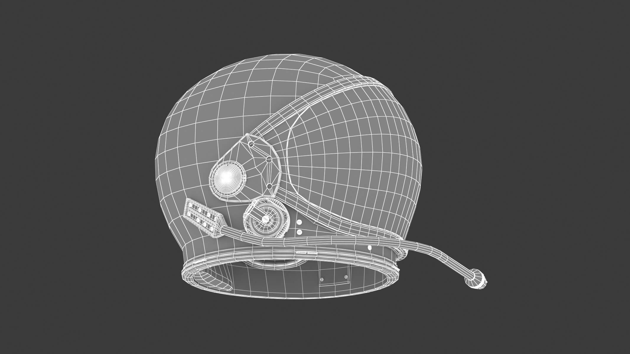 Astronaut Helmet - 3D Model by frezzy