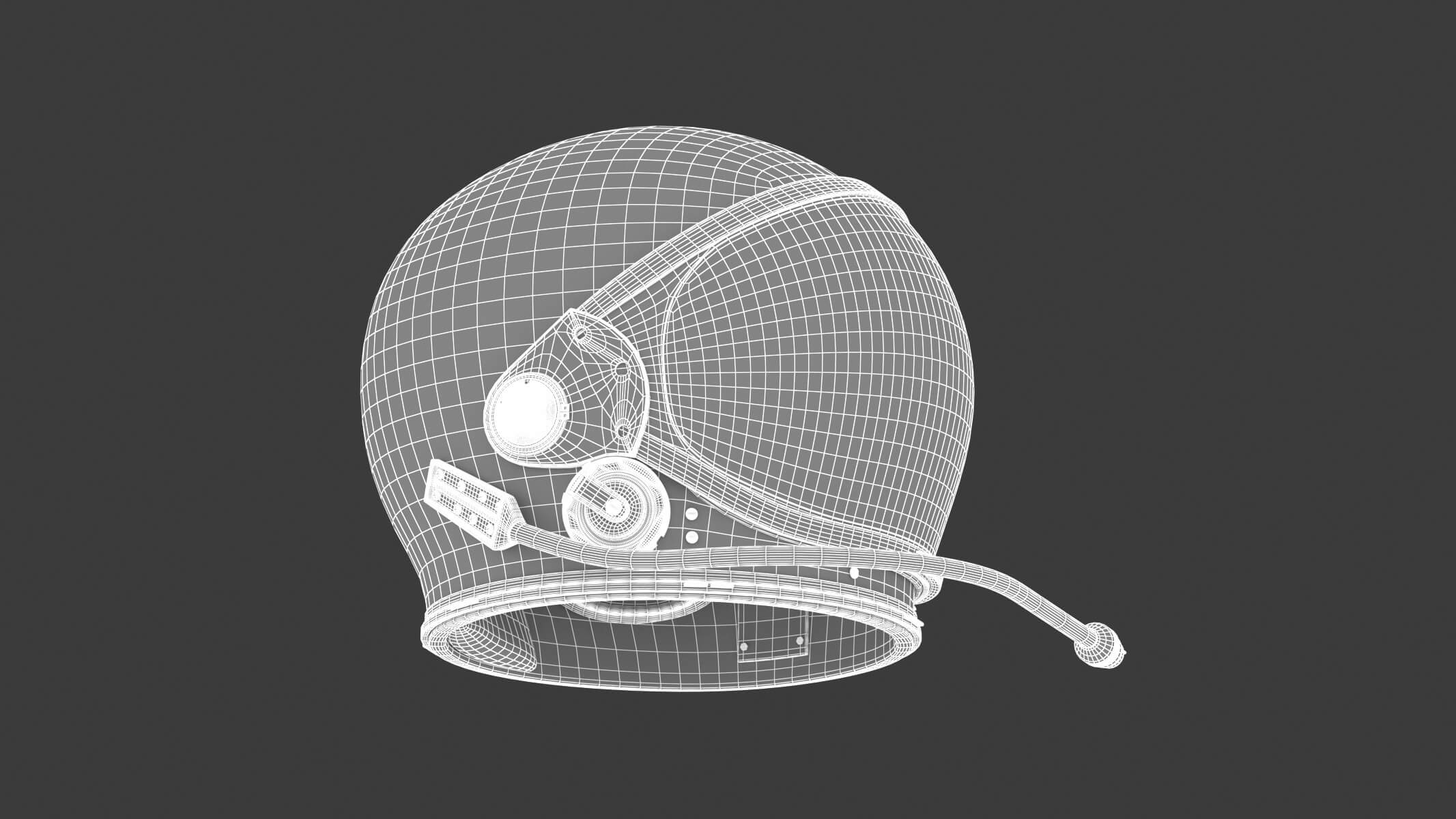 Astronaut Helmet - 3D Model by frezzy