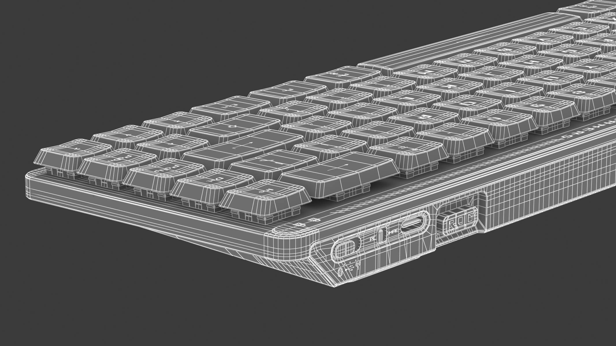 ASUS Rog Falchion RX Low Profile - 3D Model by frezzy