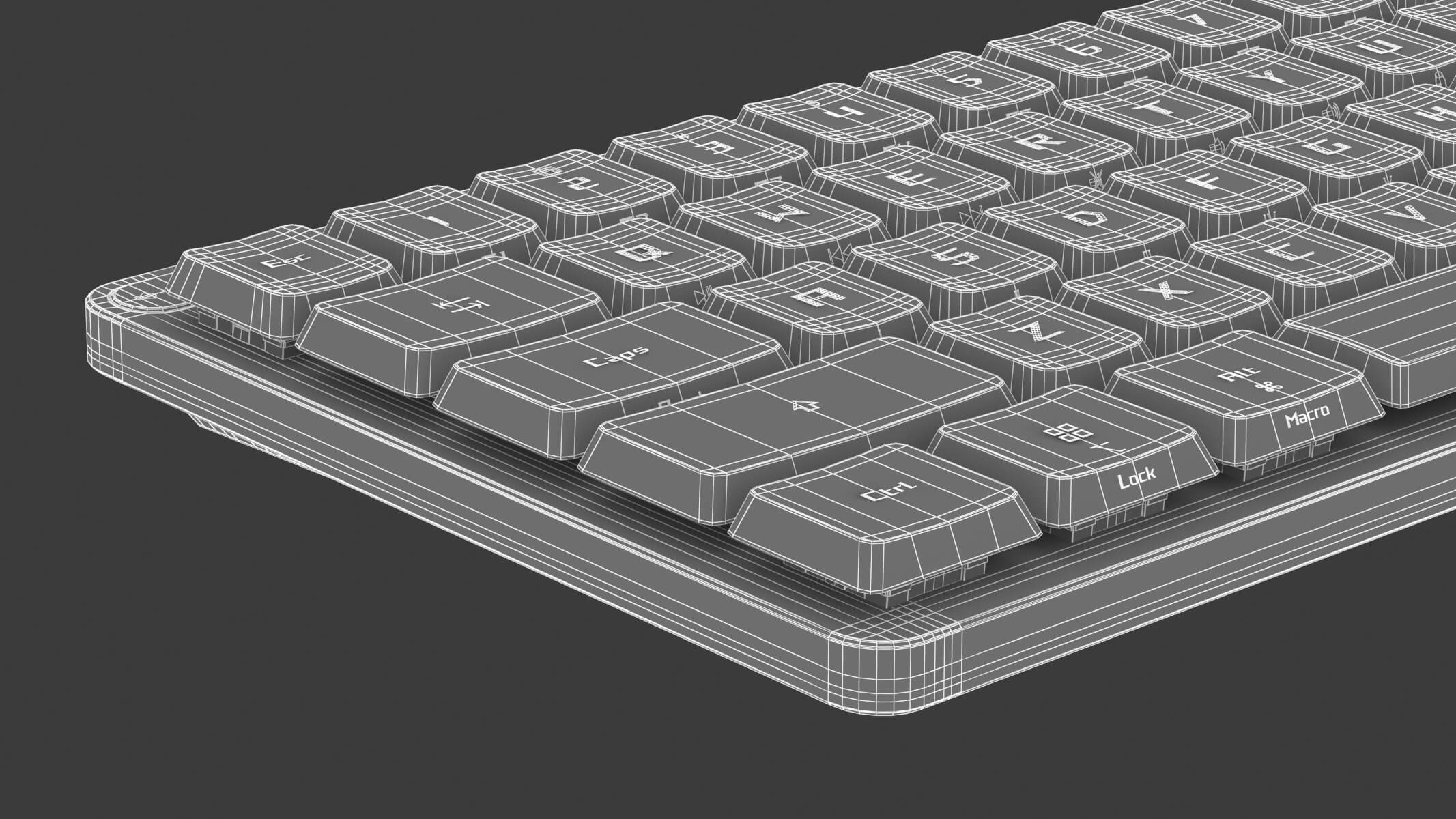 ASUS Rog Falchion RX Low Profile - 3D Model by frezzy