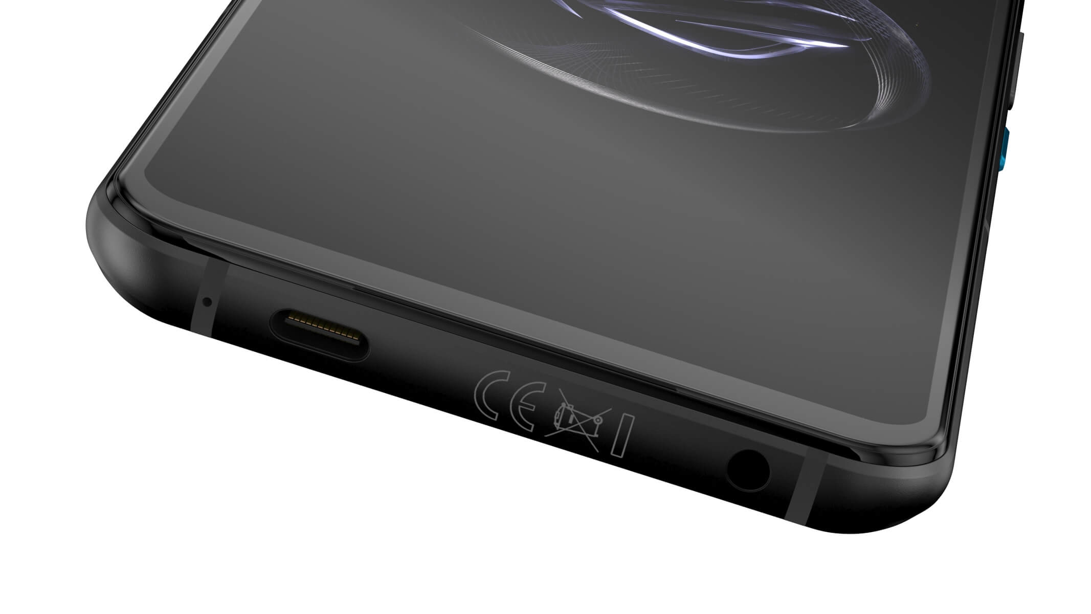 ASUS Rog Phone 7 White - 3D Model by frezzy