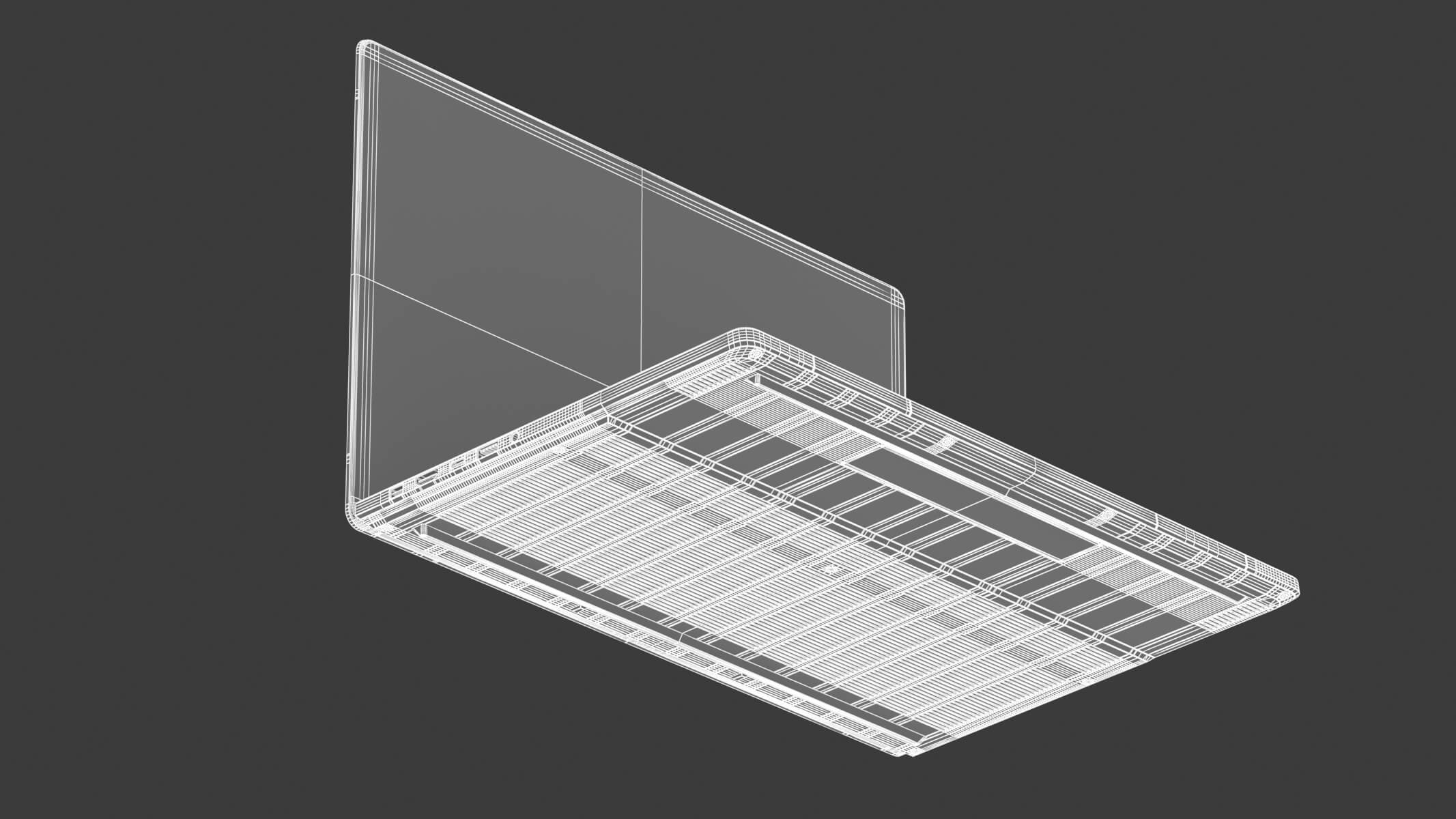 ASUS Rog Zephyrus G16 GA605 Gray - 3D Model by frezzy
