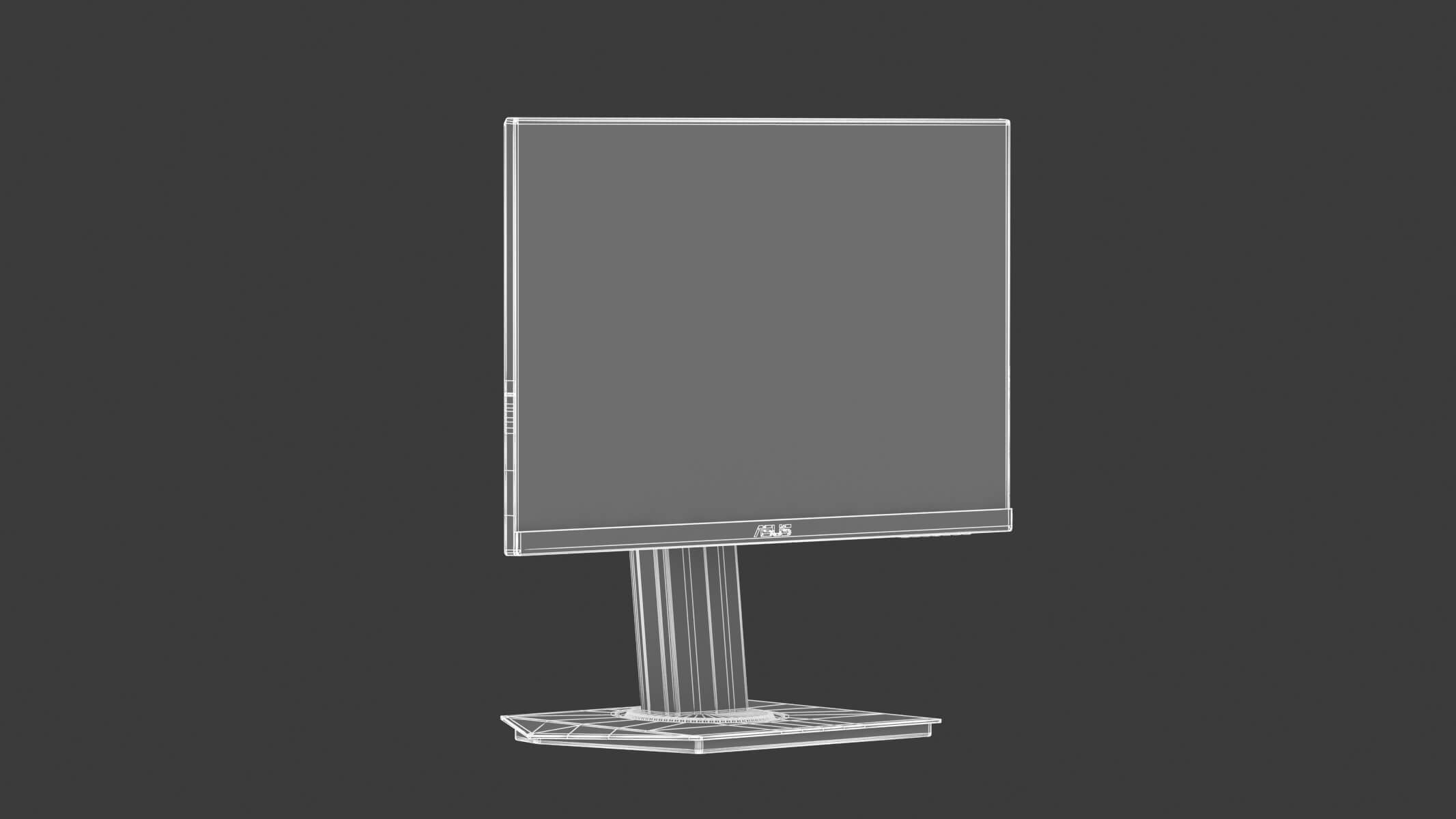 ASUS Vg246H Gaming Monitor - 3D Model by frezzy