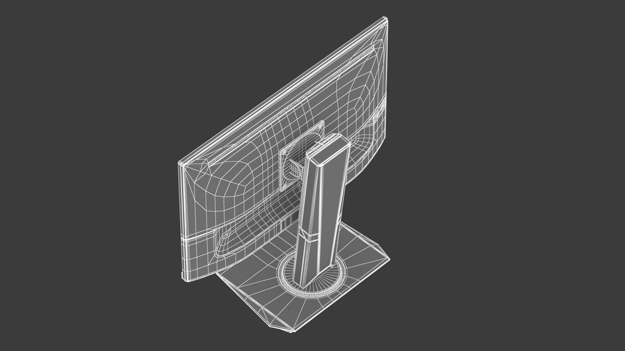 ASUS Vg246H Gaming Monitor - 3D Model by frezzy
