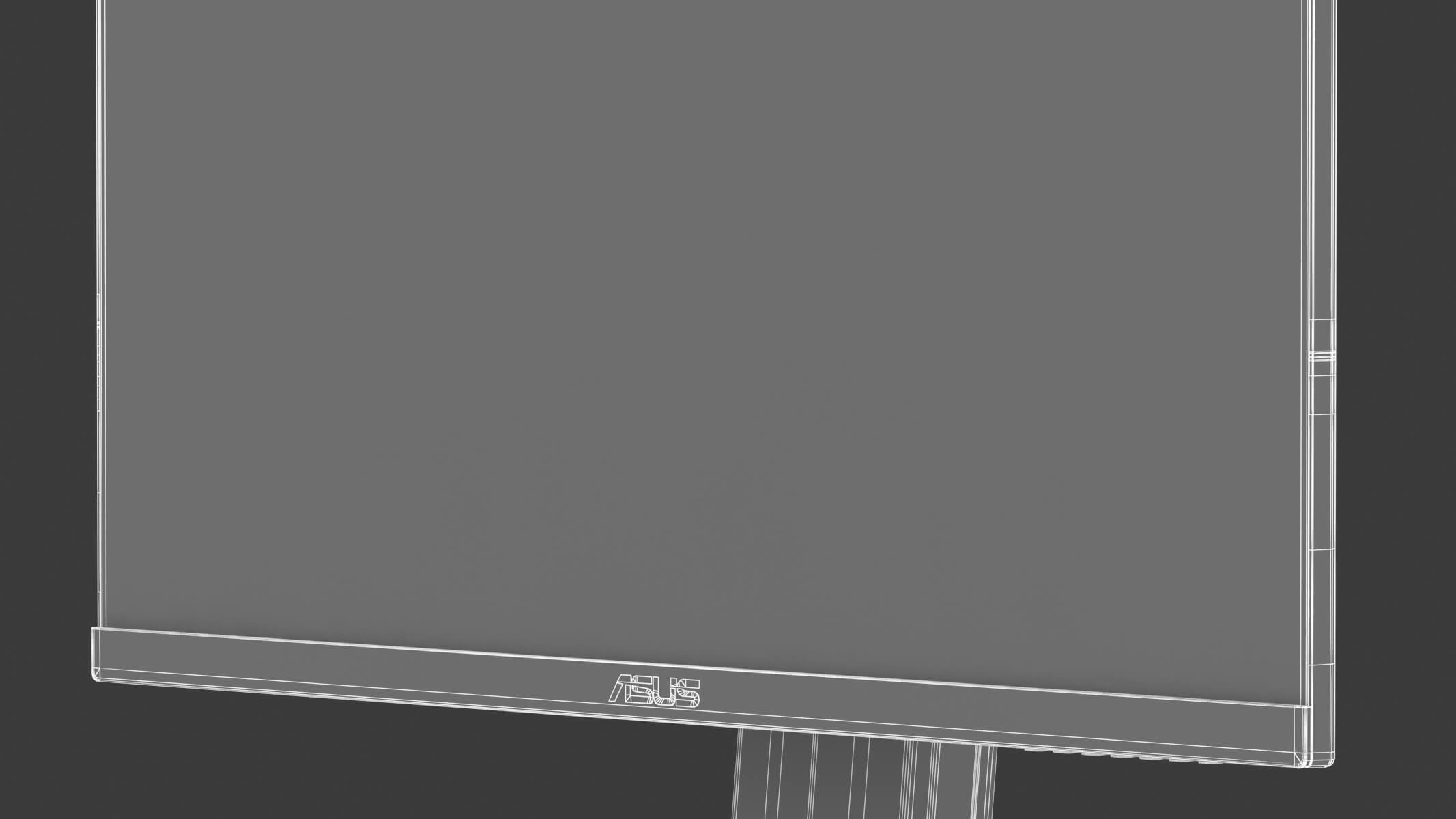 ASUS Vg246H Gaming Monitor - 3D Model by frezzy