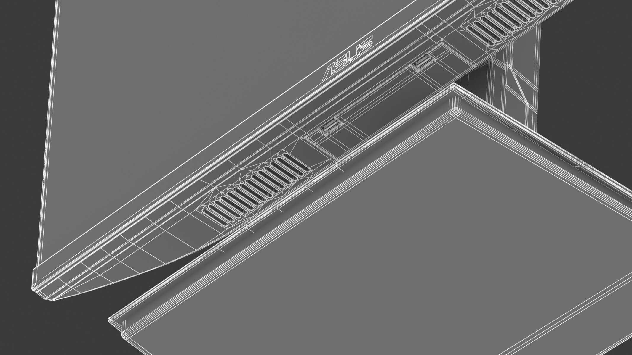 ASUS Vg246H Gaming Monitor - 3D Model by frezzy