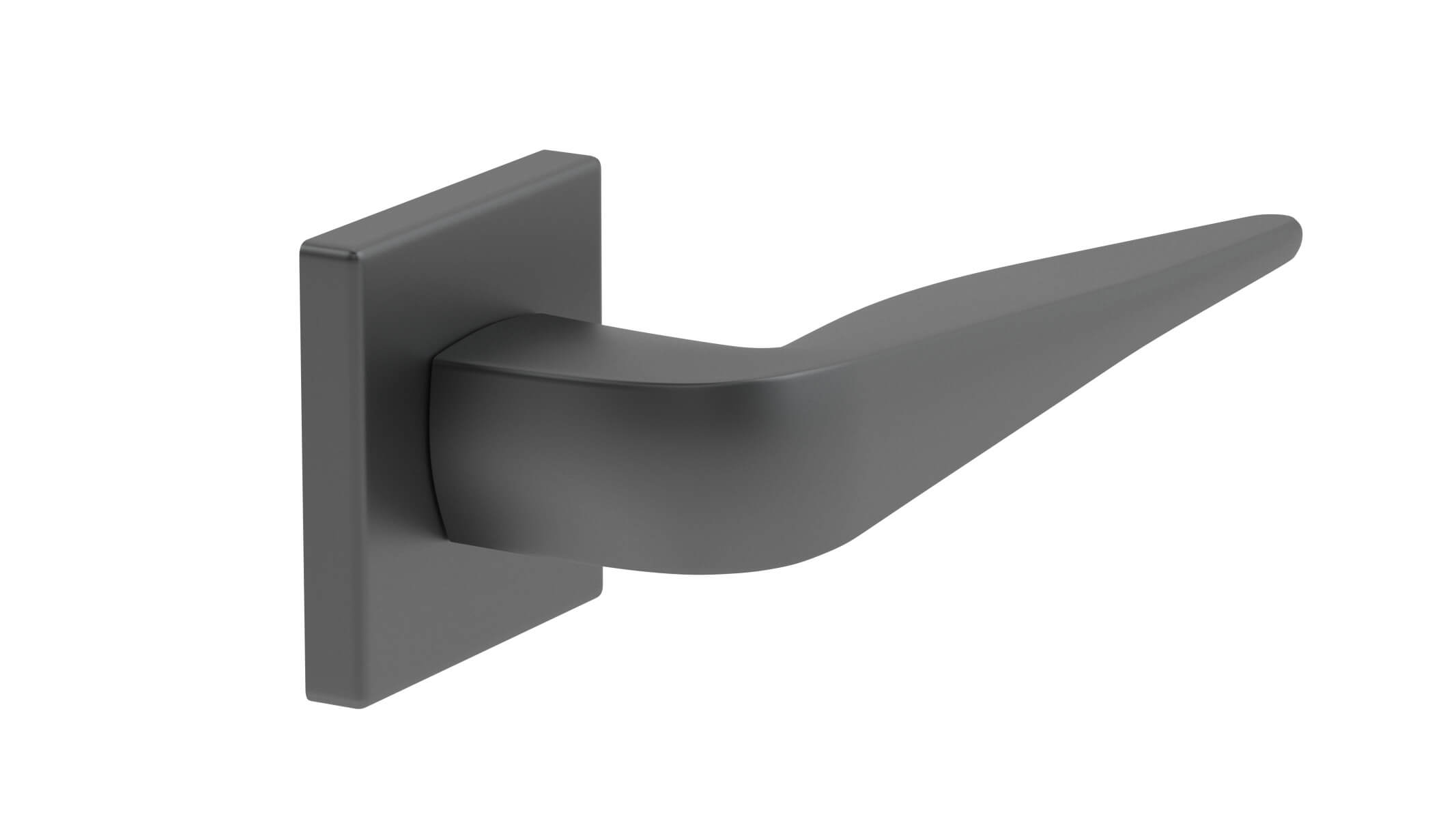 Atlantic Forme Foglia Handle Matt Black - 3D Model by frezzy