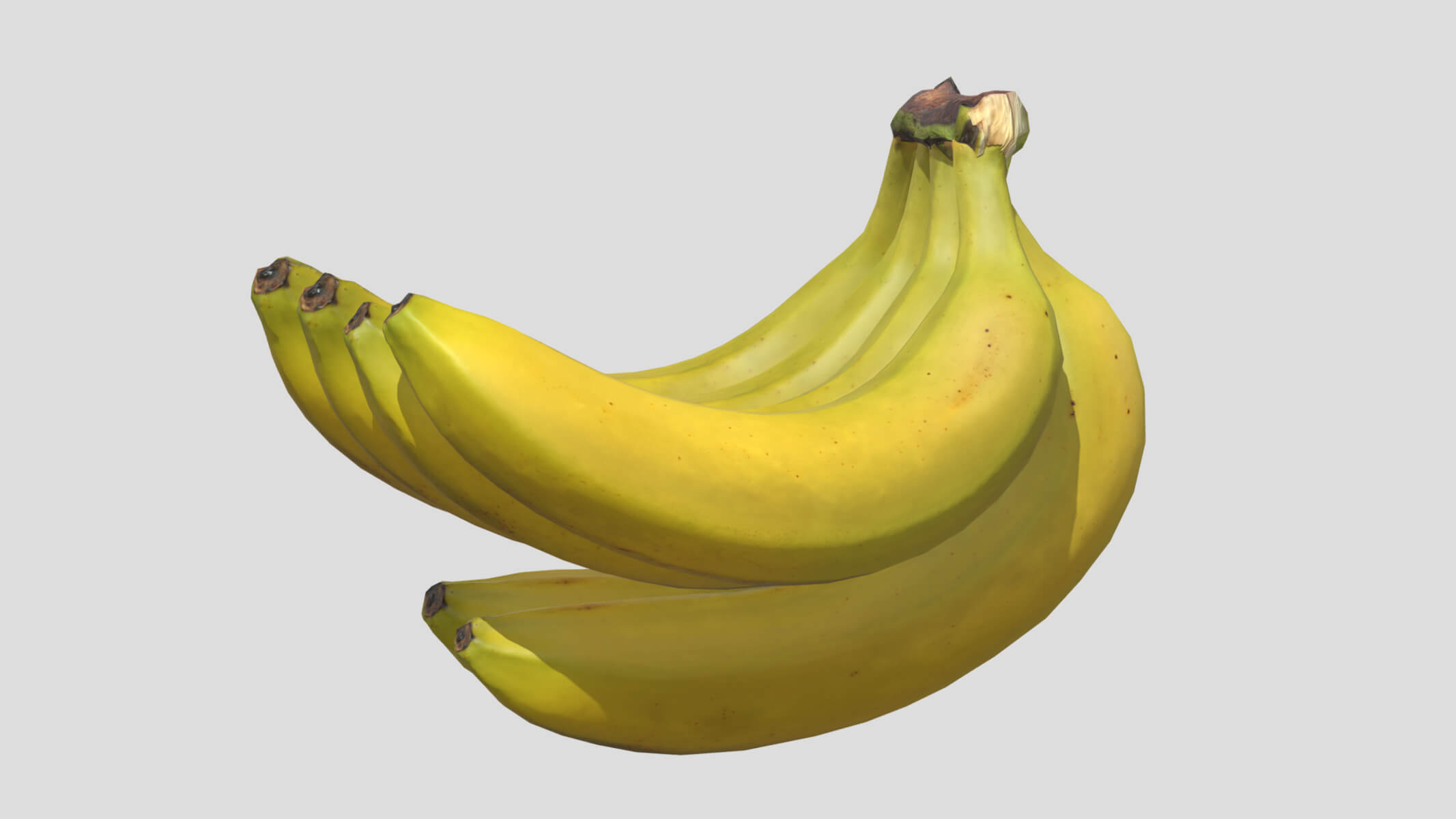 Babanas Low Poly - 3D Model by frezzy