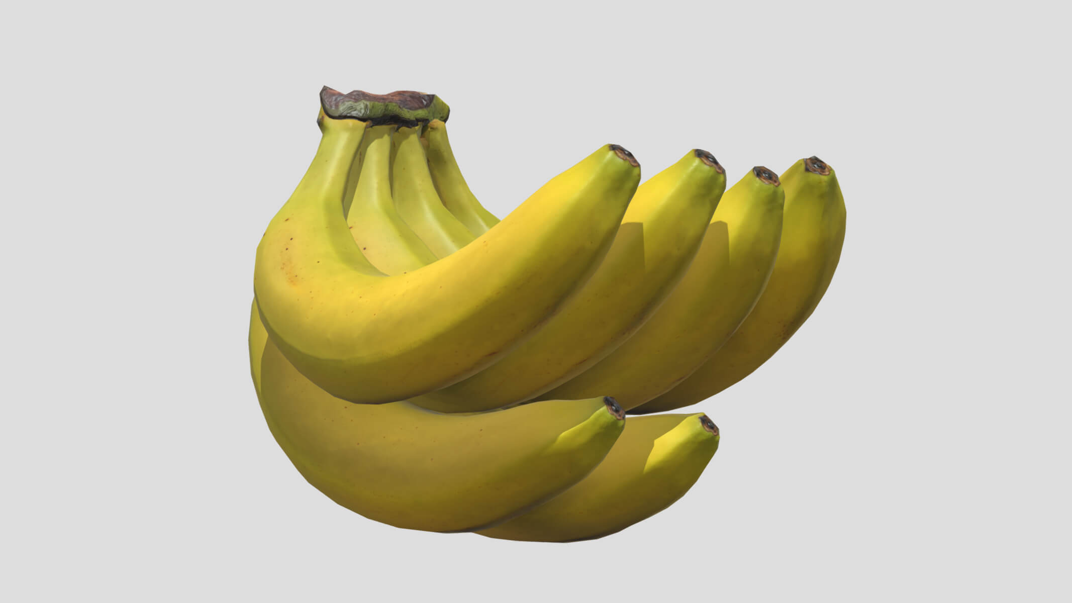 Babanas Low Poly - 3D Model by frezzy