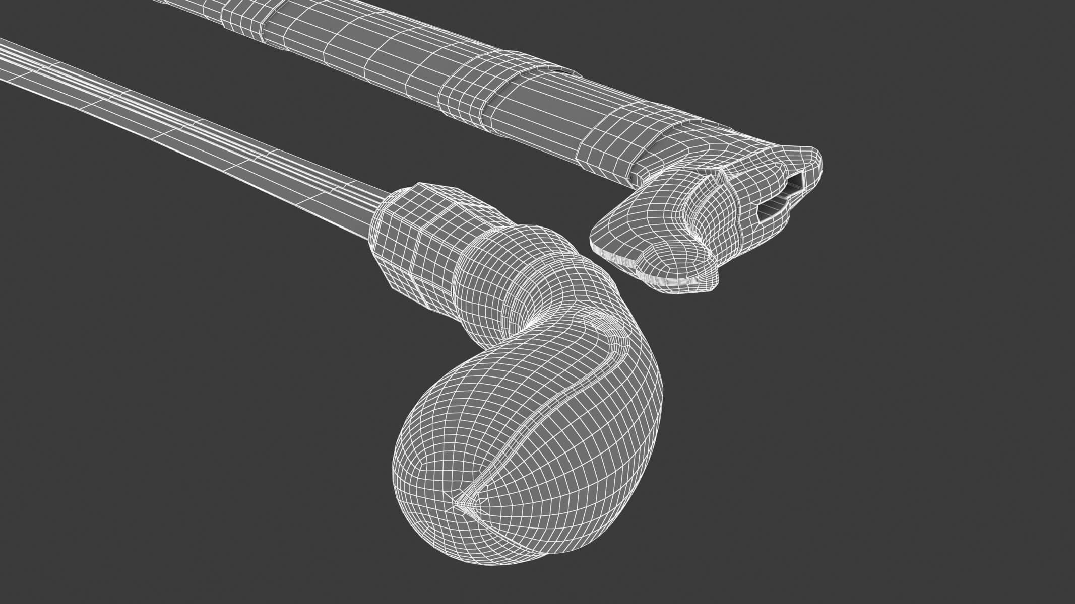 Badik Sword - 3D Model by frezzy