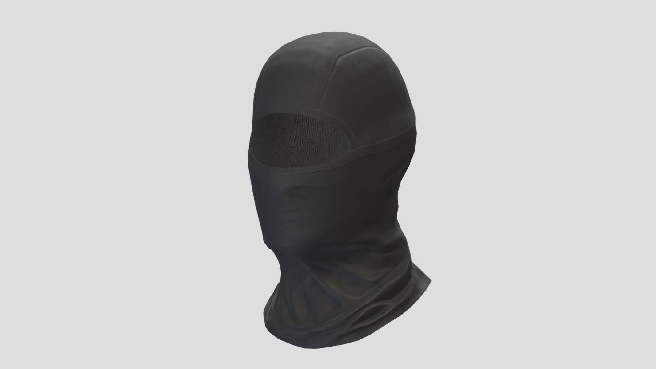 Balaclava Low Poly - 3D Model by frezzy