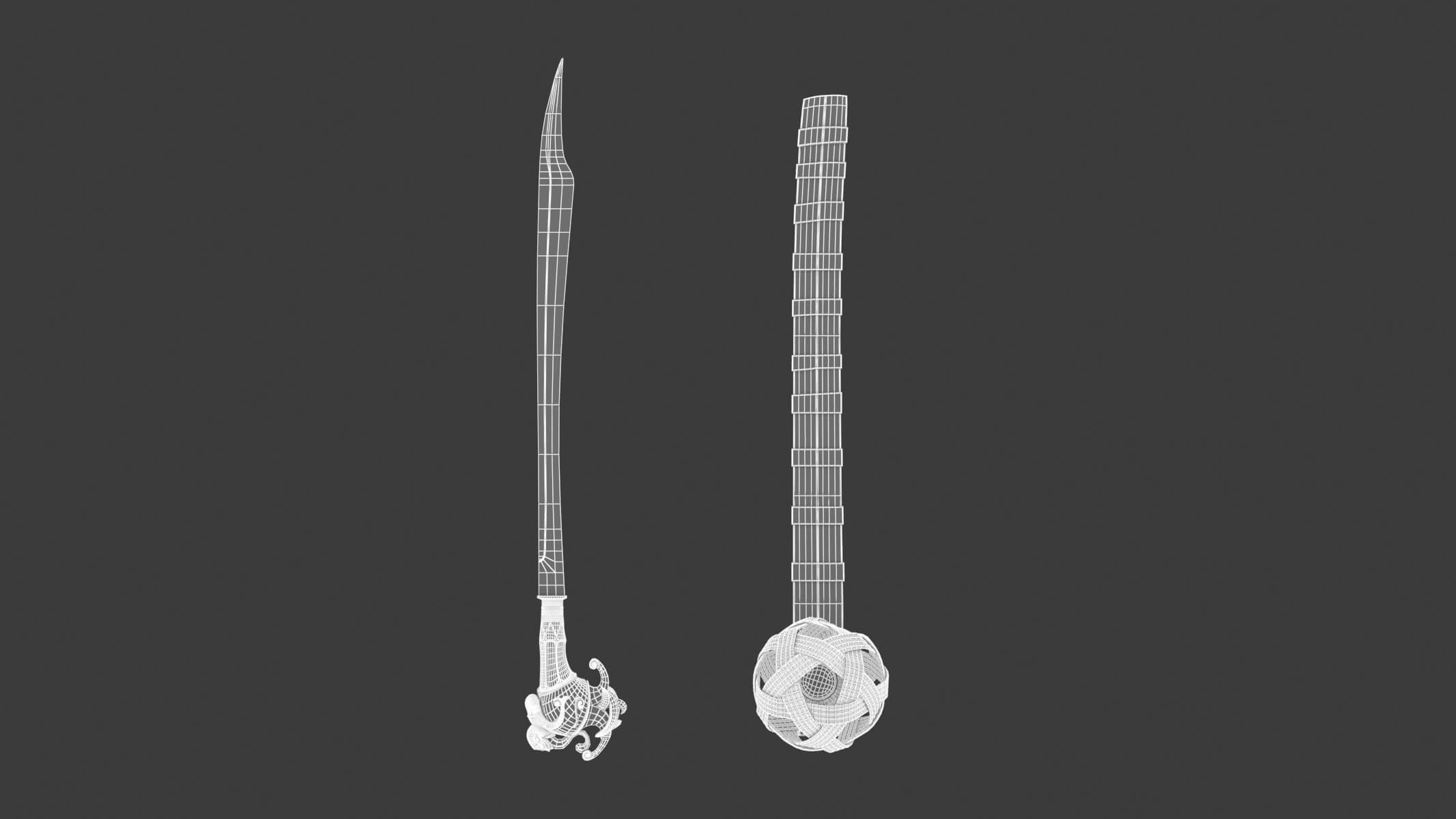 Balato Sword - 3D Model by frezzy