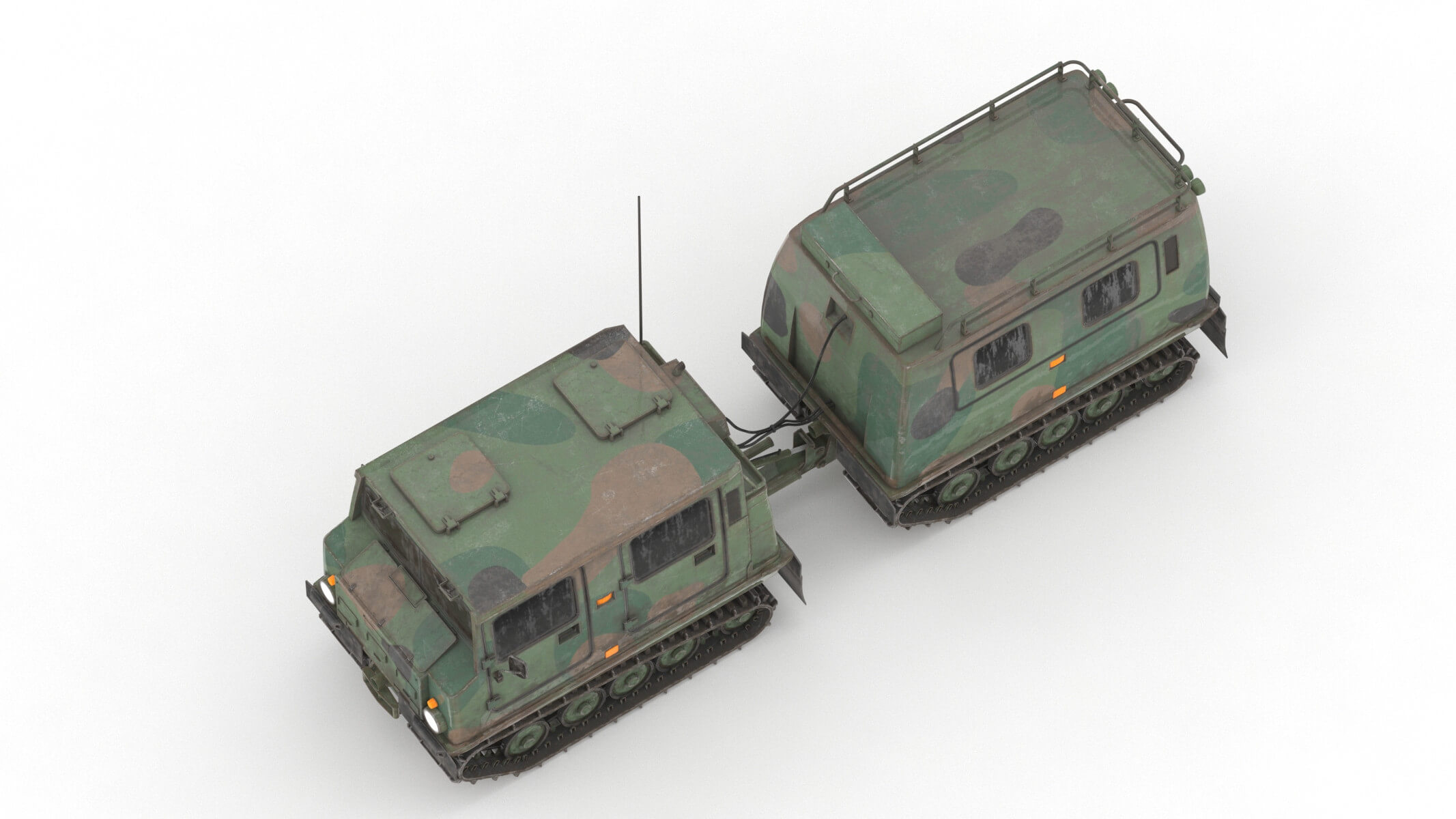 Bandvagn 206 - 3D Model by frezzy