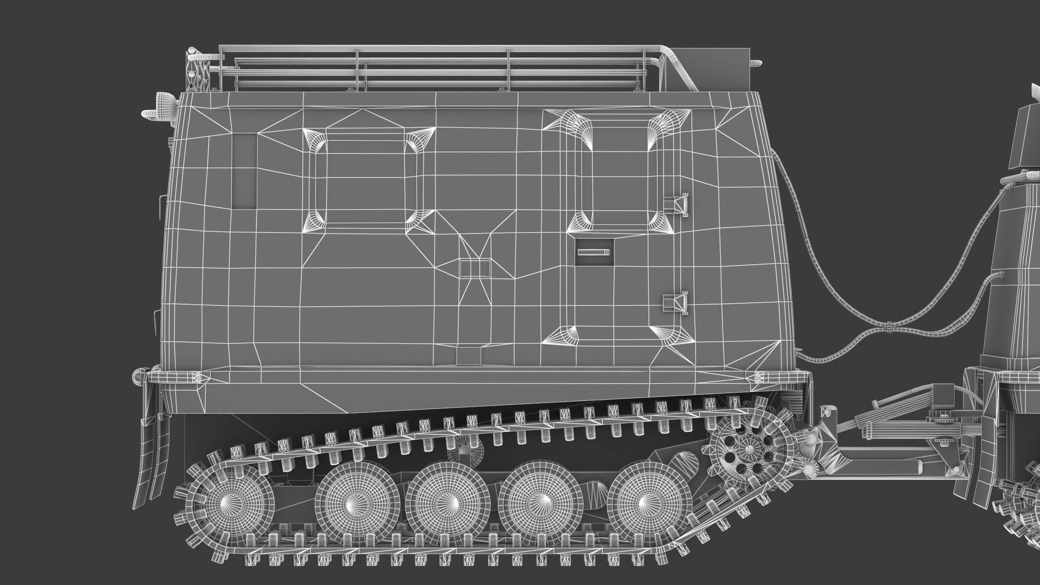 Bandvagn 206 - 3D Model by frezzy