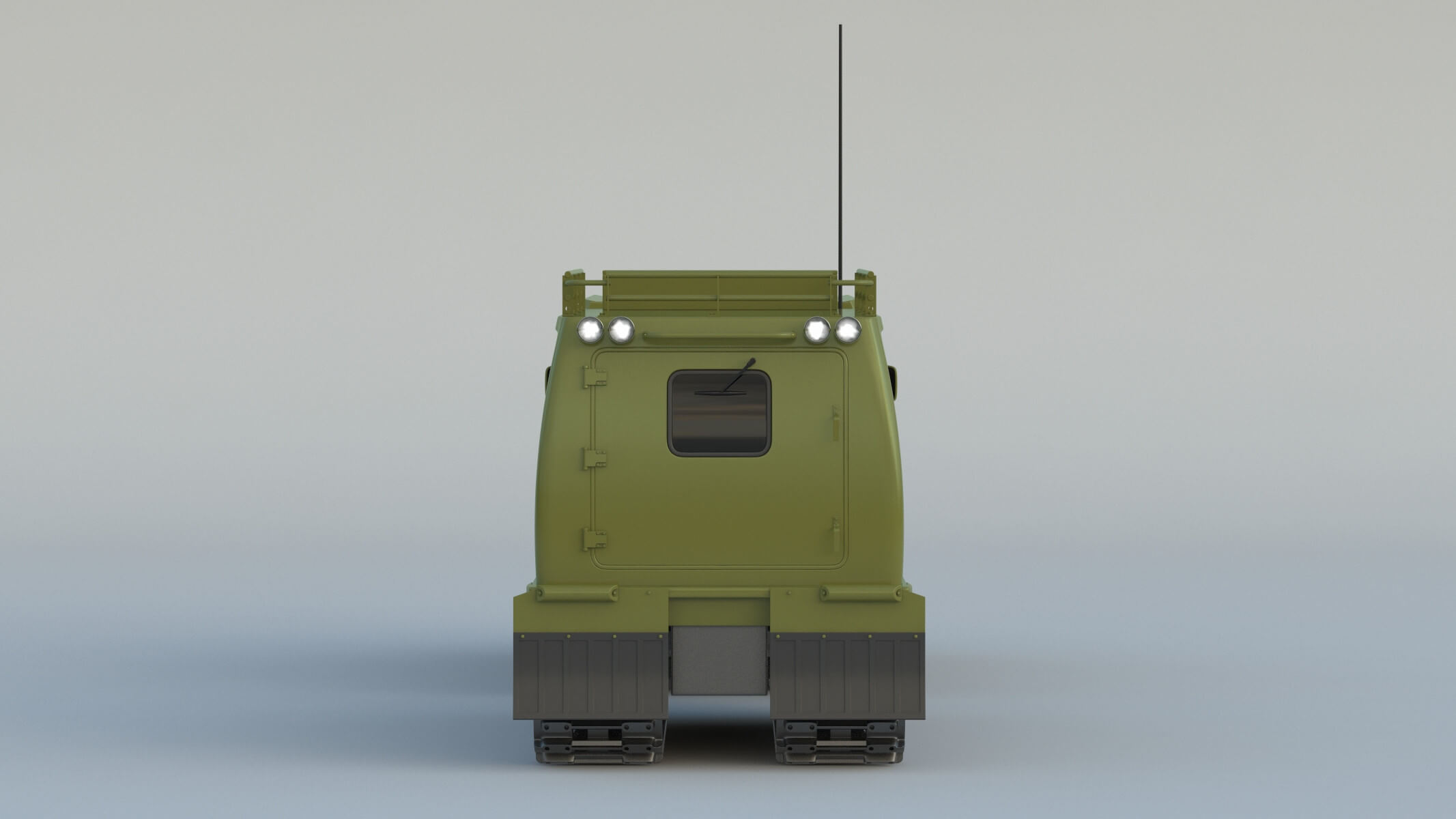 Bandvagn 206 - 3D Model by frezzy