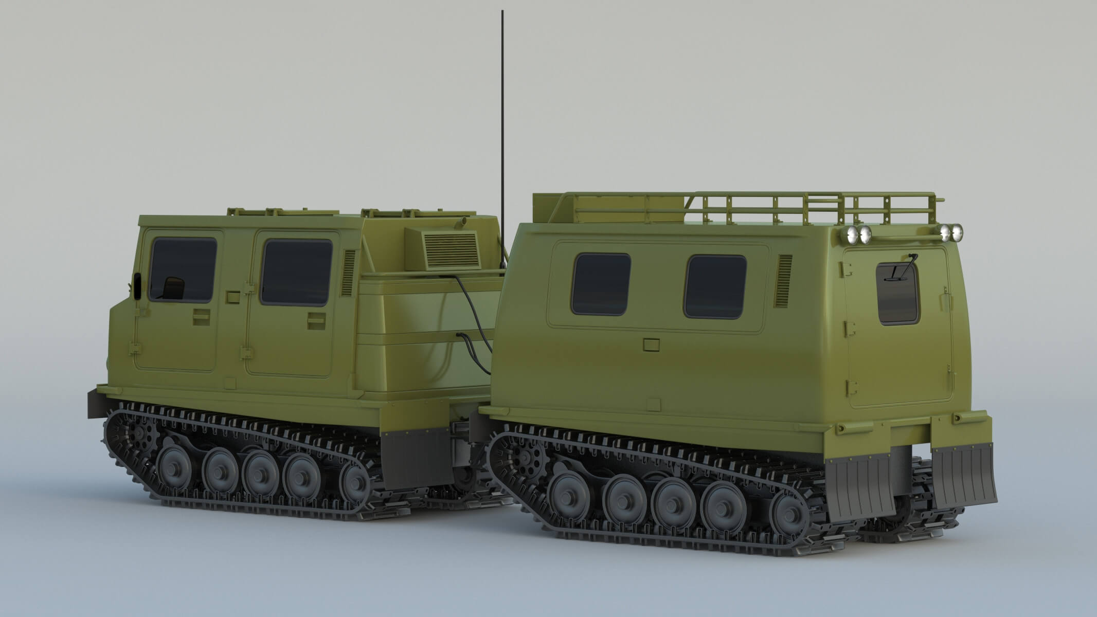 Bandvagn 206 - 3D Model by frezzy