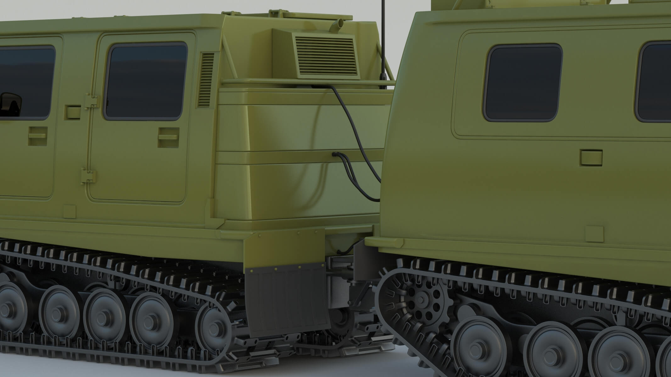 Bandvagn 206 - 3D Model by frezzy