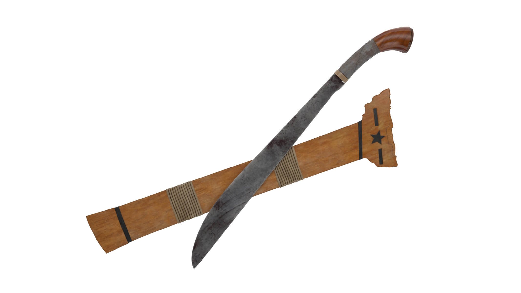 Bangkung Sword - 3D Model by frezzy