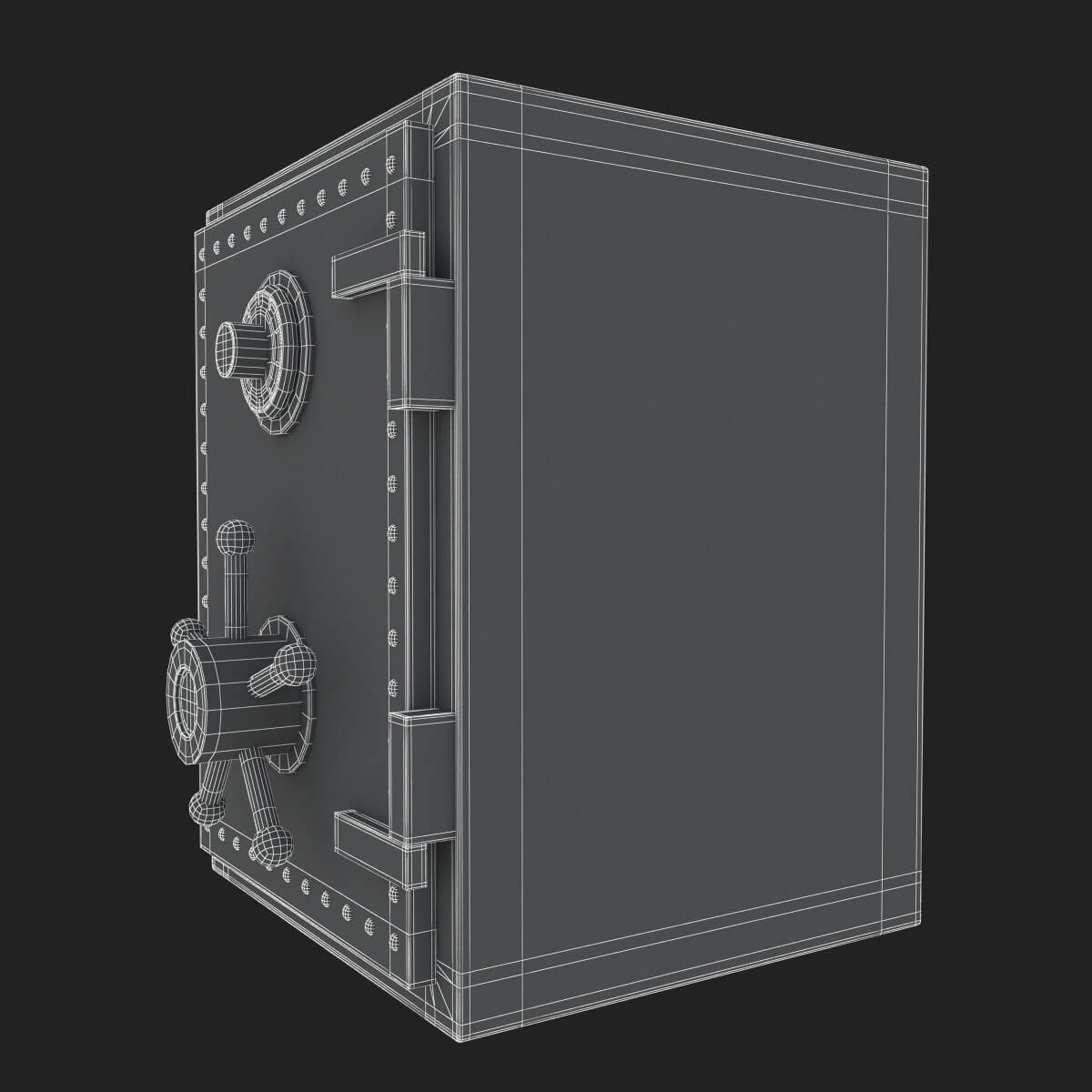 Bank Safe - 3D Model by frezzy
