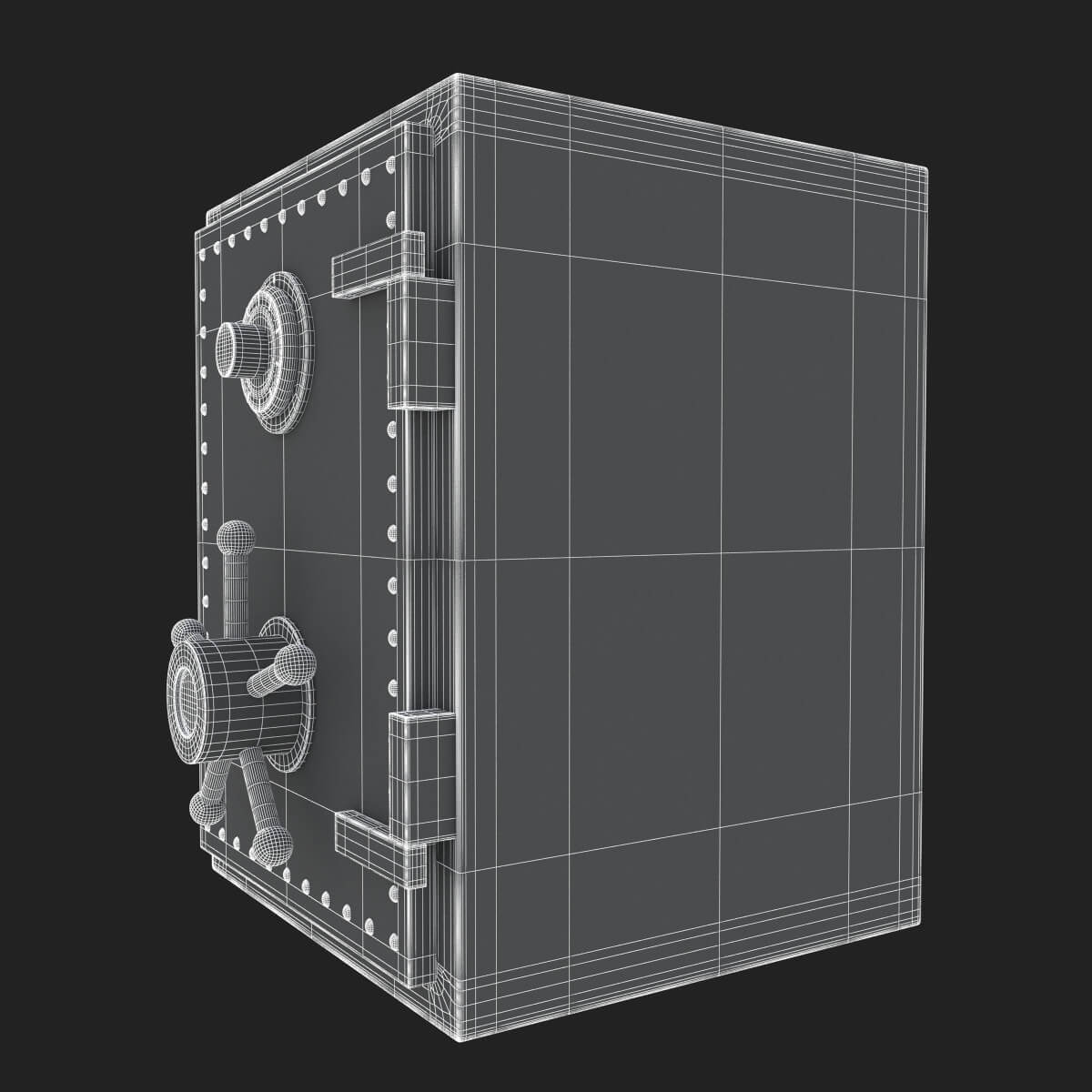 Bank Safe - 3D Model by frezzy