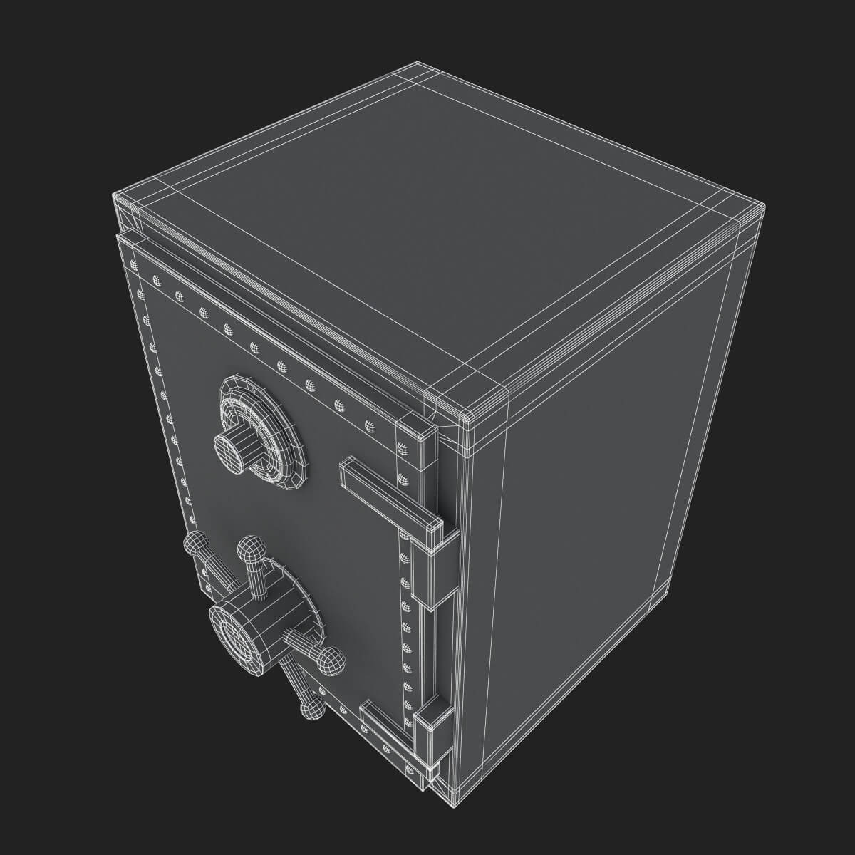 Bank Safe - 3D Model by frezzy