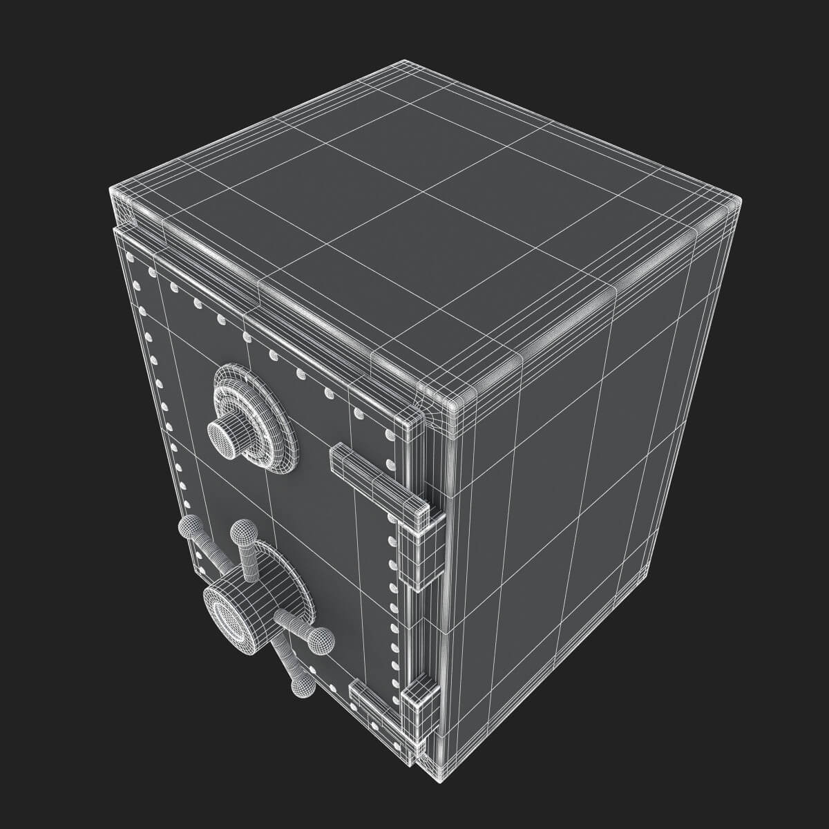 Bank Safe - 3D Model by frezzy