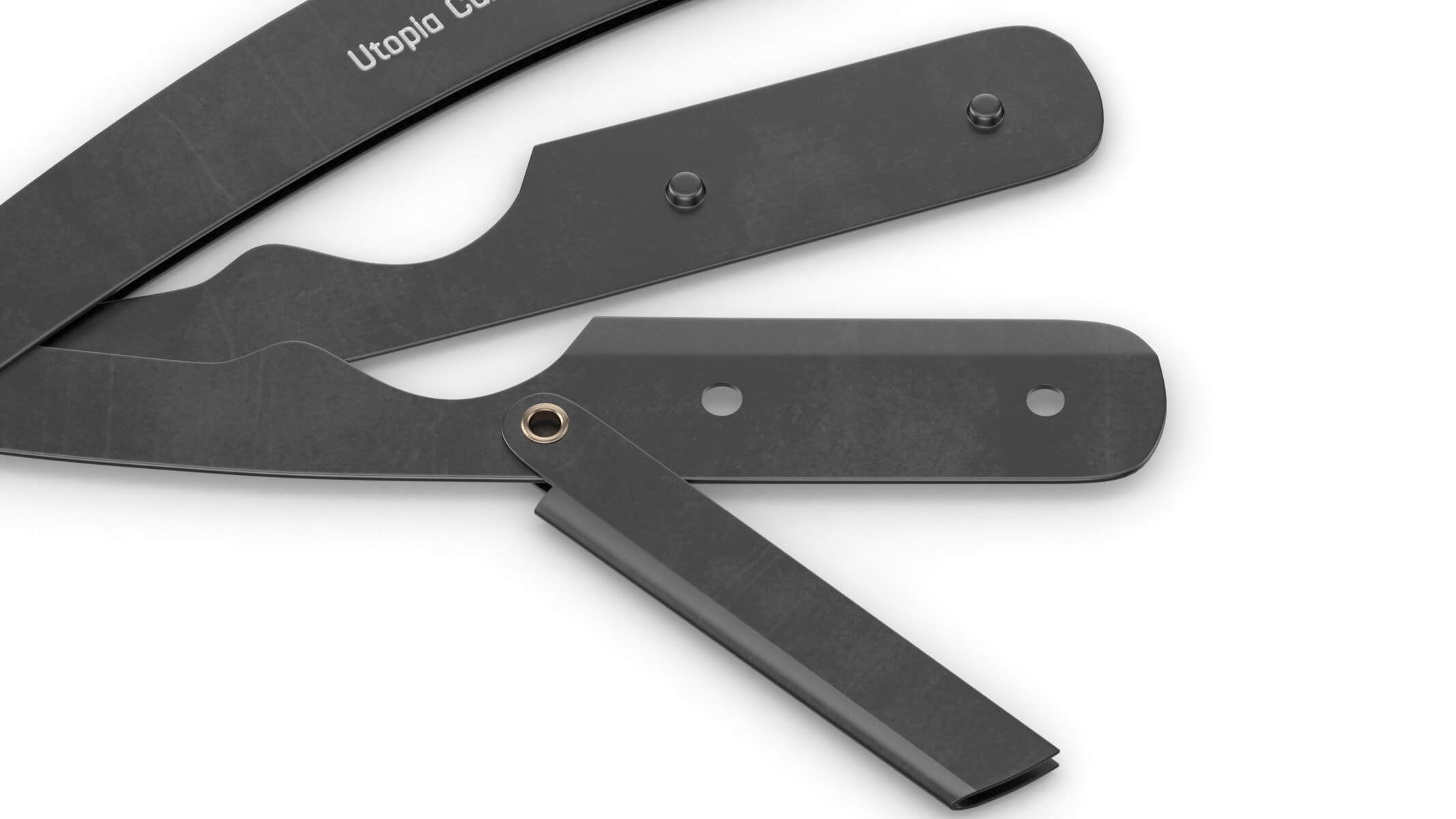 Barber Straight Edge Razor - 3D Model by frezzy
