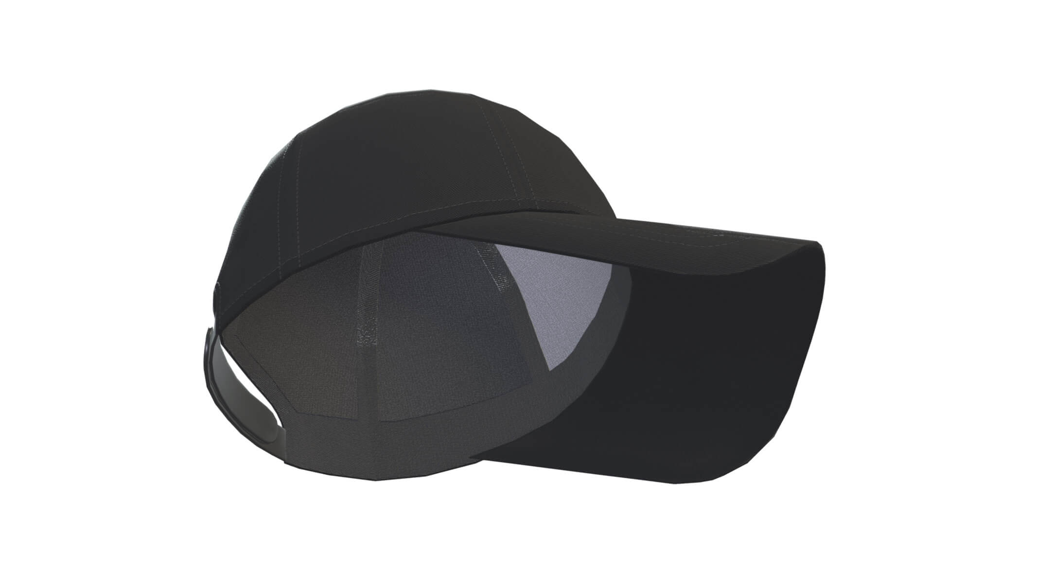 Baseball Hat Low Poly - 3D Model by frezzy