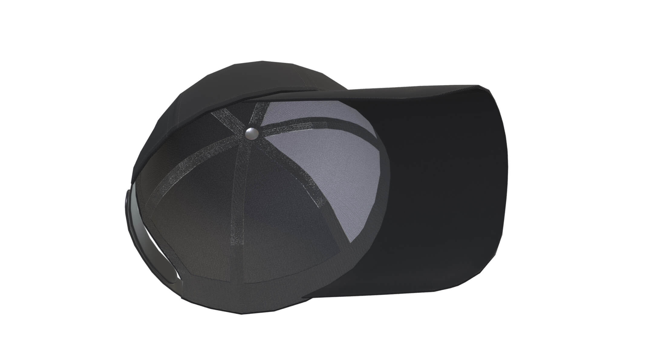 Baseball Hat Low Poly - 3D Model by frezzy