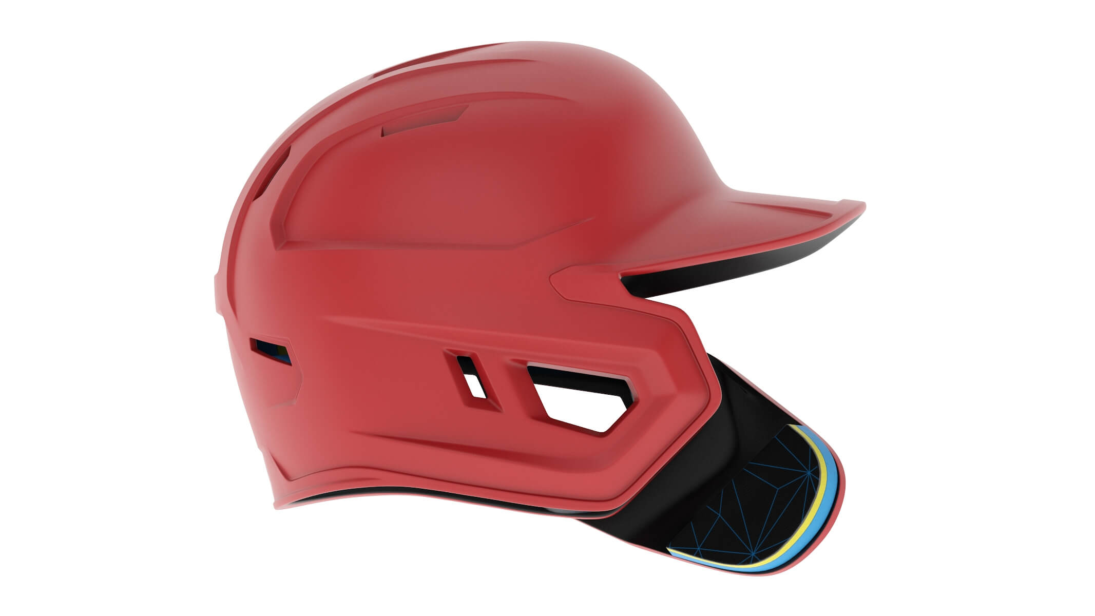 Baseball Helmet Generic - 3D Model by frezzy