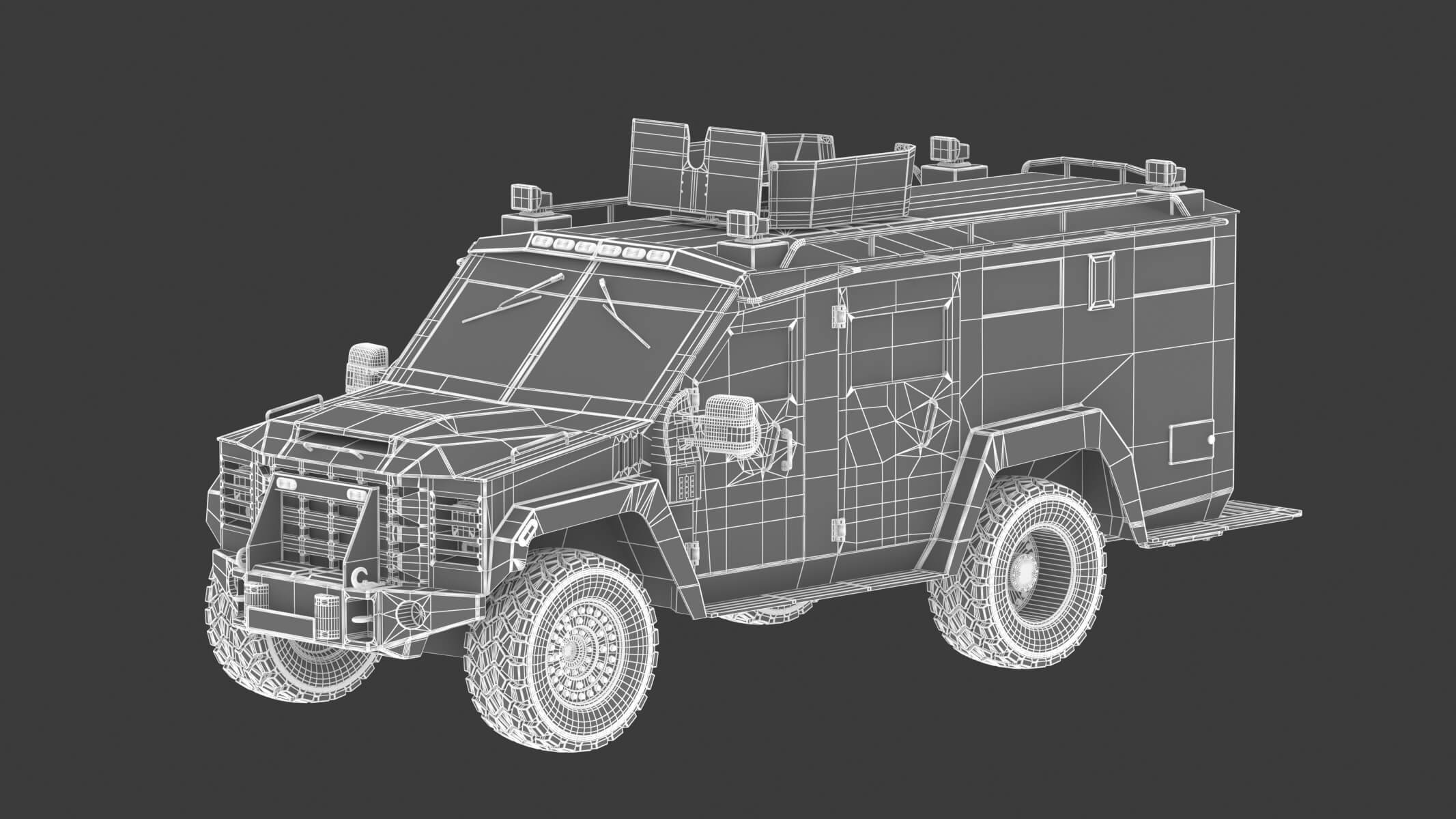 Bearcat G3 2020 Ver 2 - 3D Model by frezzy