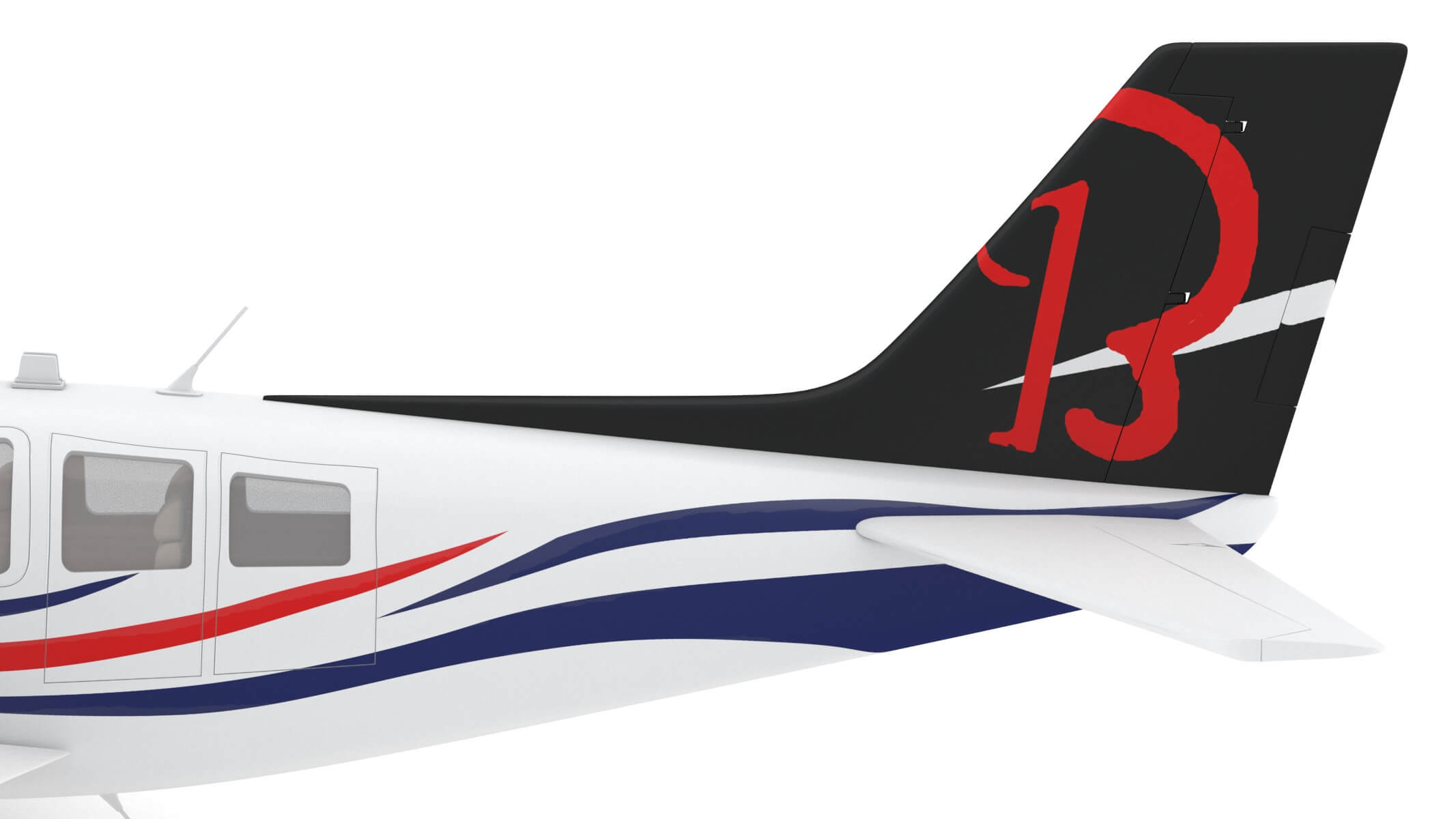 Beechcraft Baron G58 - 3D Model by frezzy