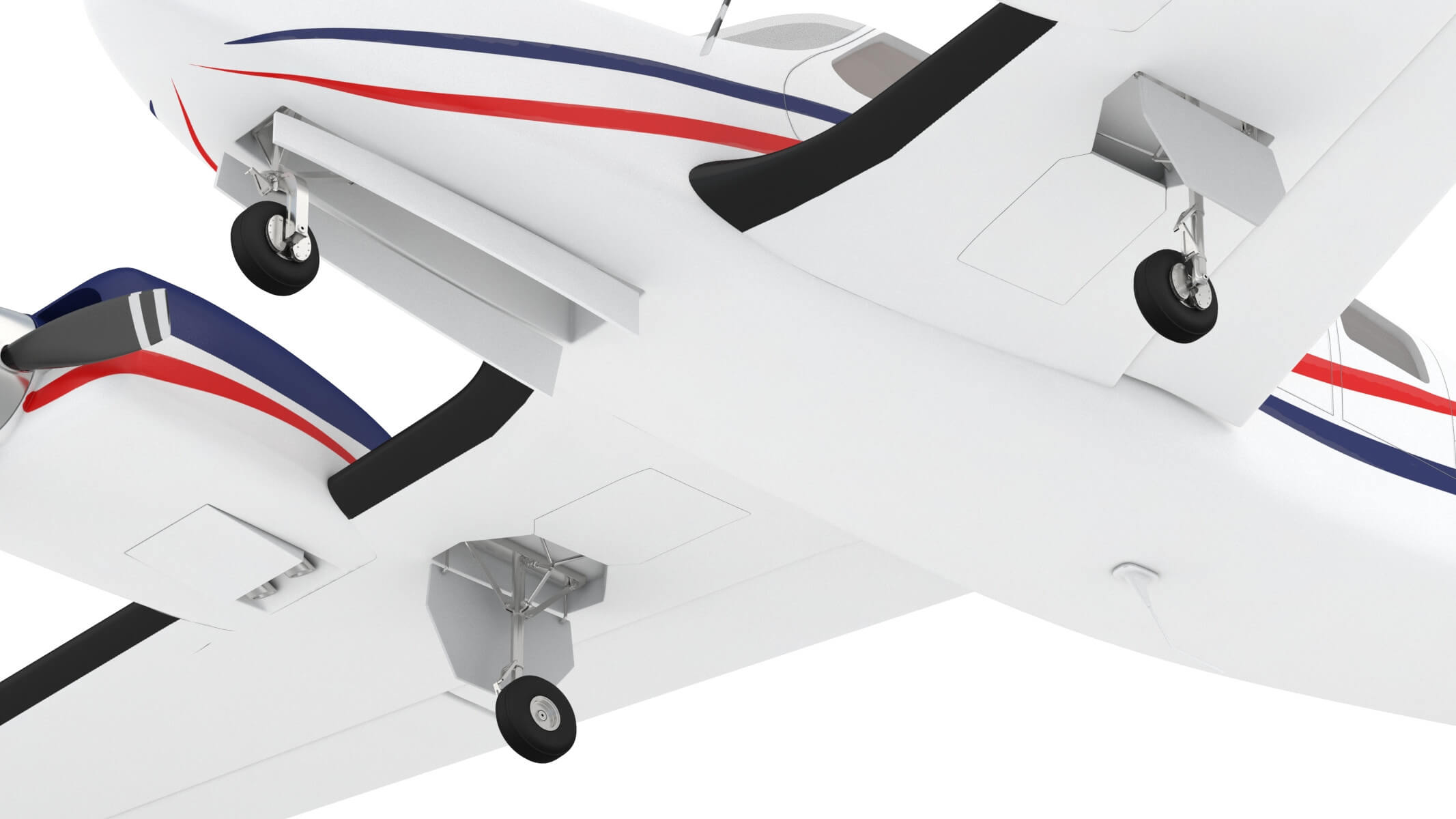 Beechcraft Baron G58 - 3D Model by frezzy