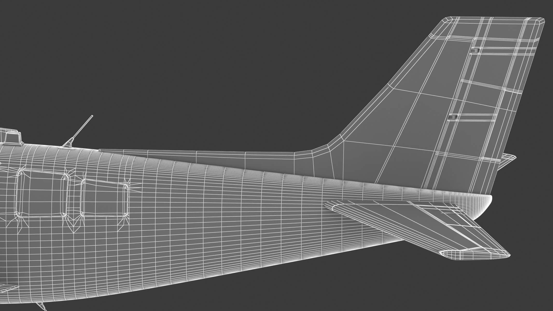 Beechcraft Baron G58 - 3D Model by frezzy