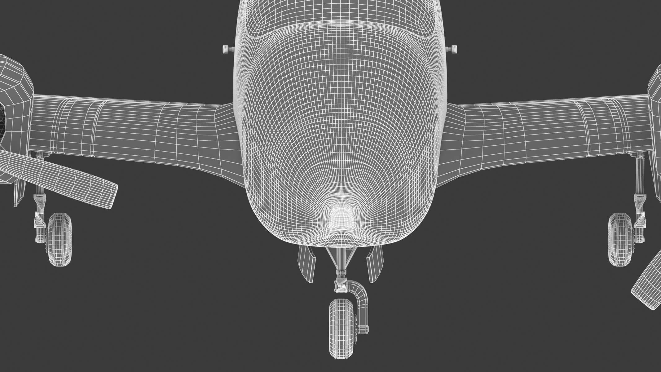 Beechcraft Baron G58 - 3D Model by frezzy