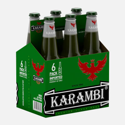 Beer 12 OZ Pack 6 Bottles - 3D Model by frezzy