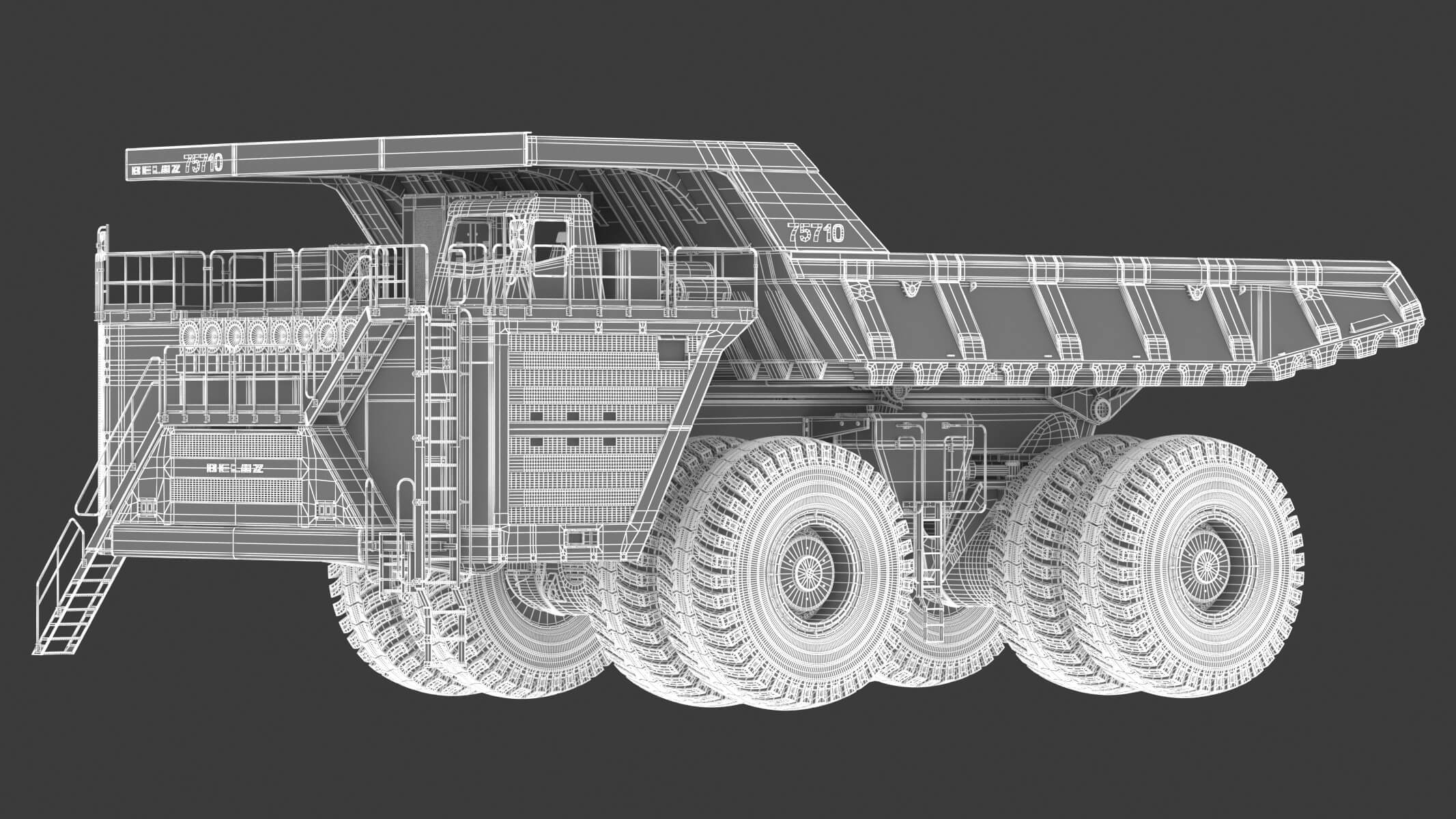 Belaz 75710 - 3D Model by frezzy