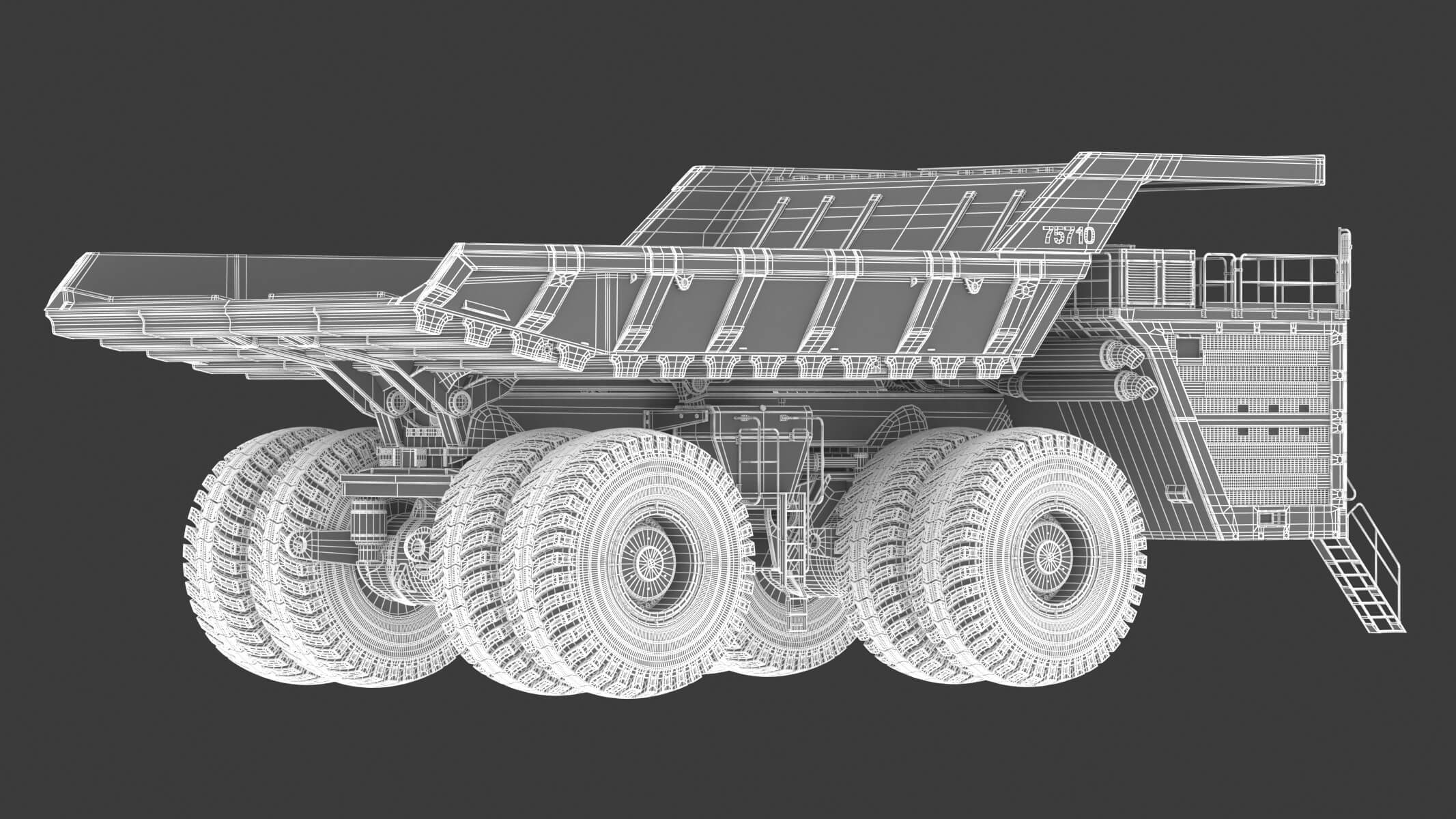 Belaz 75710 - 3D Model by frezzy