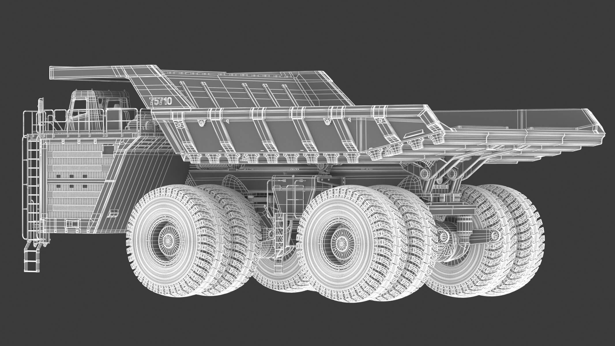 Belaz 75710 - 3D Model by frezzy