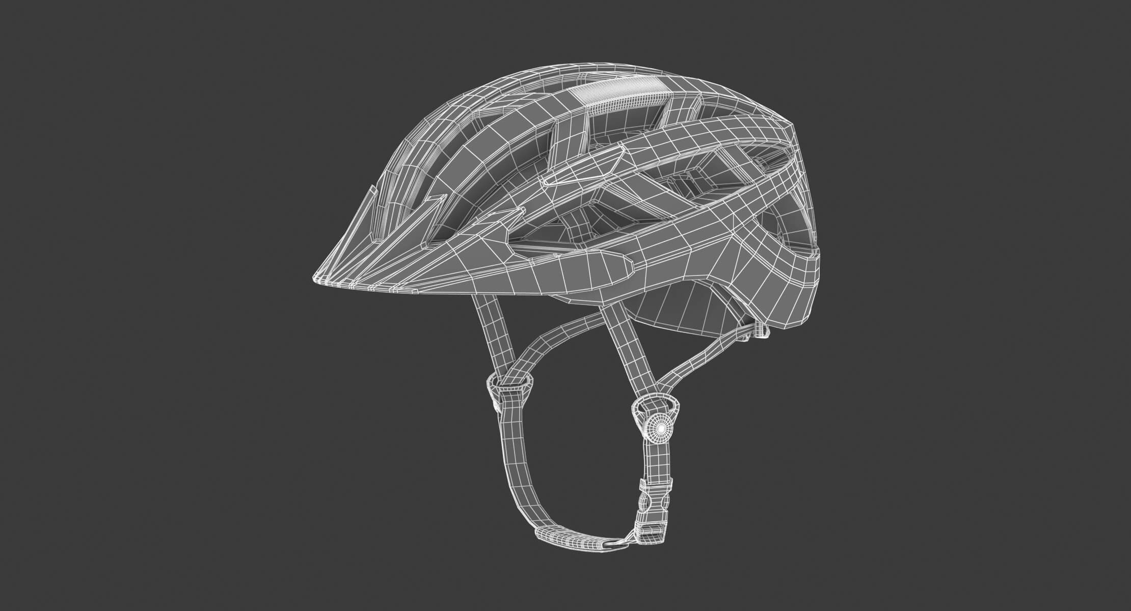 Bike Helmet - 3D Model by frezzy