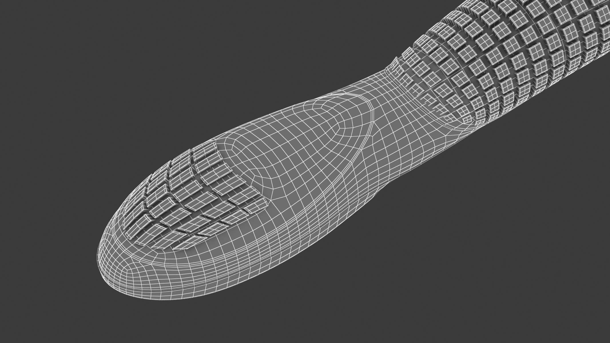 Blade Handle and Quadruple Razor - 3D Model by frezzy