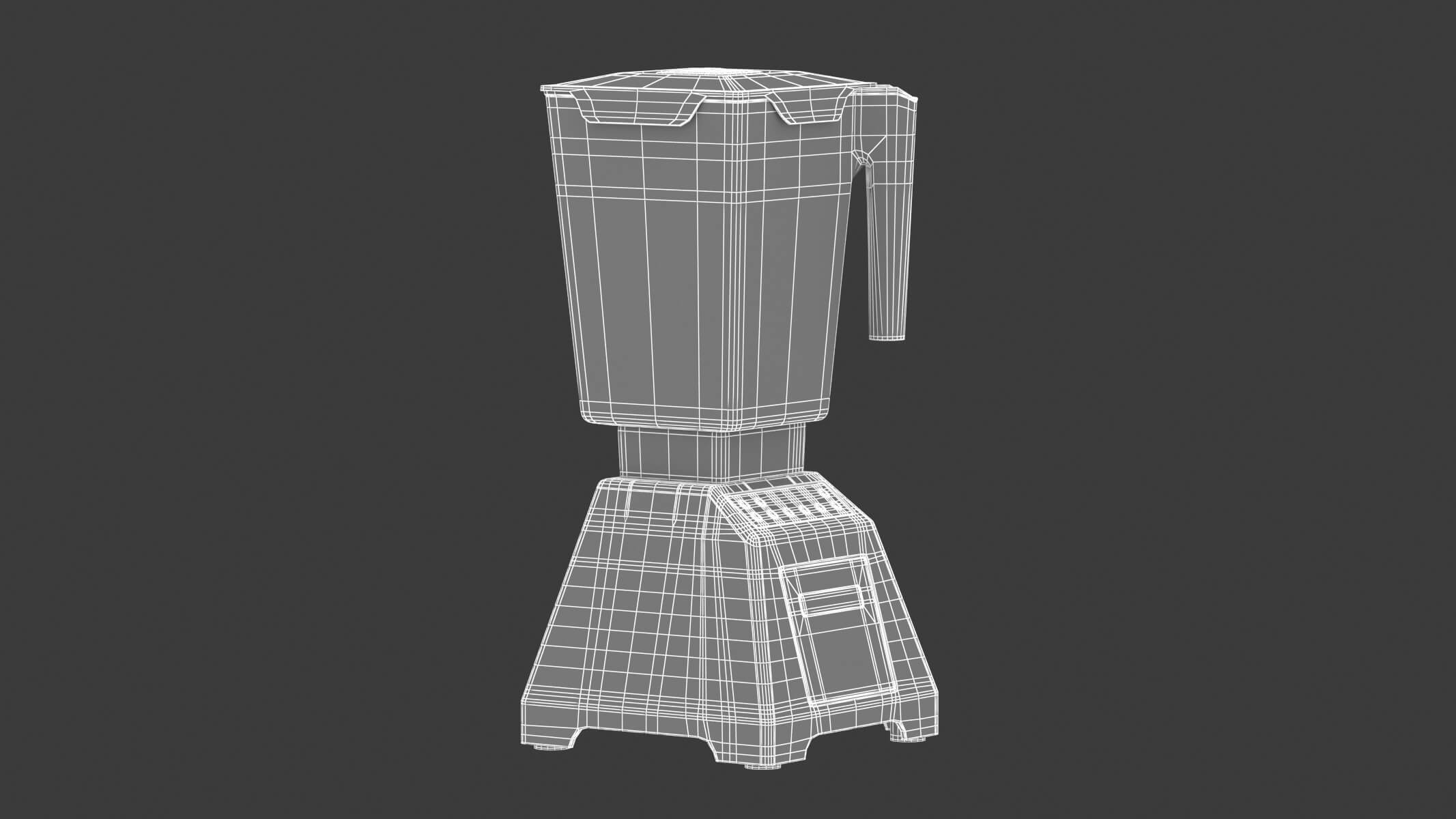 Blendtec Total Classic Original Blender - 3D Model by frezzy