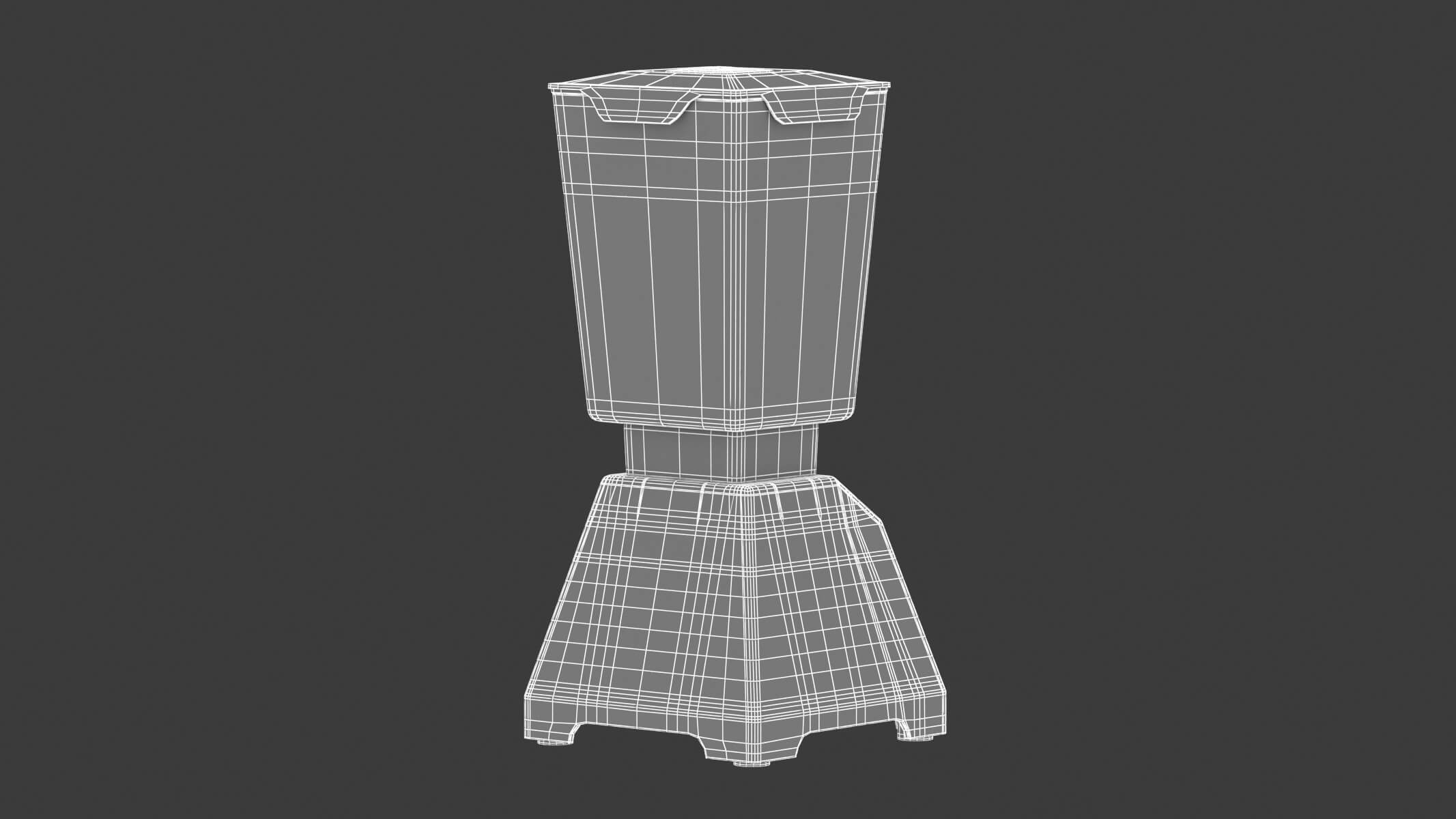 Blendtec Total Classic Original Blender - 3D Model by frezzy