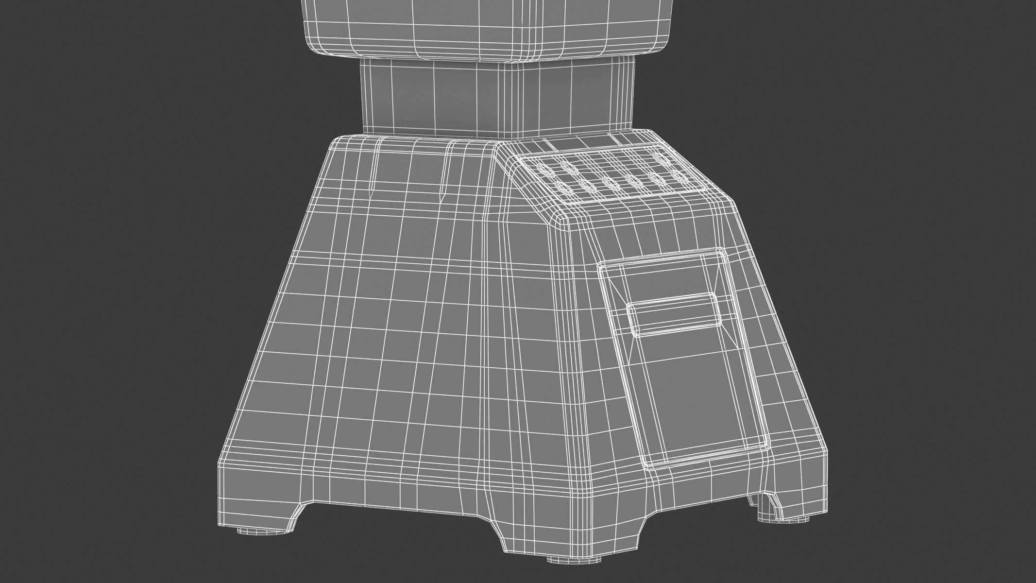 Blendtec Total Classic Original Blender - 3D Model by frezzy